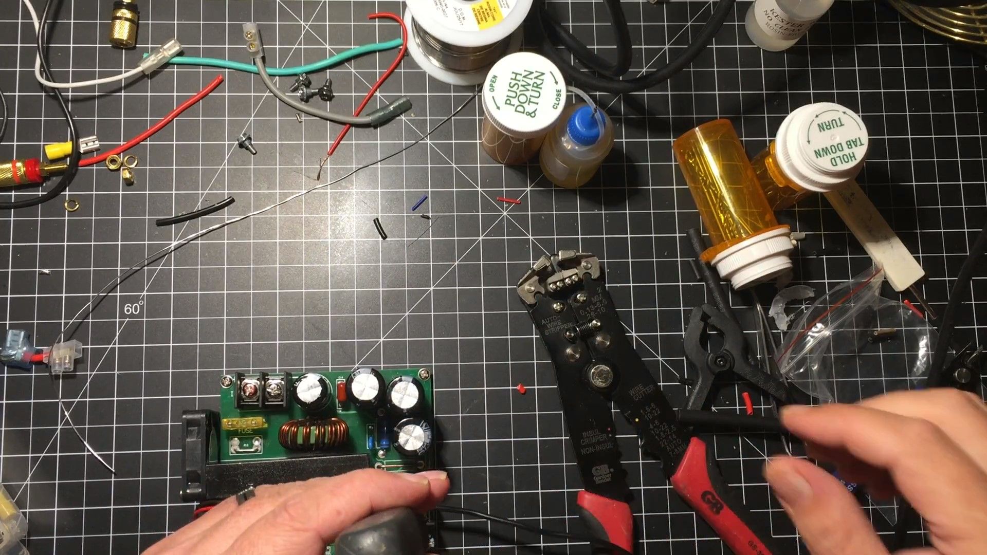 DIY High Voltage 8V-120V 0-15A CC/CV Small Portable Adjustable Bench ...