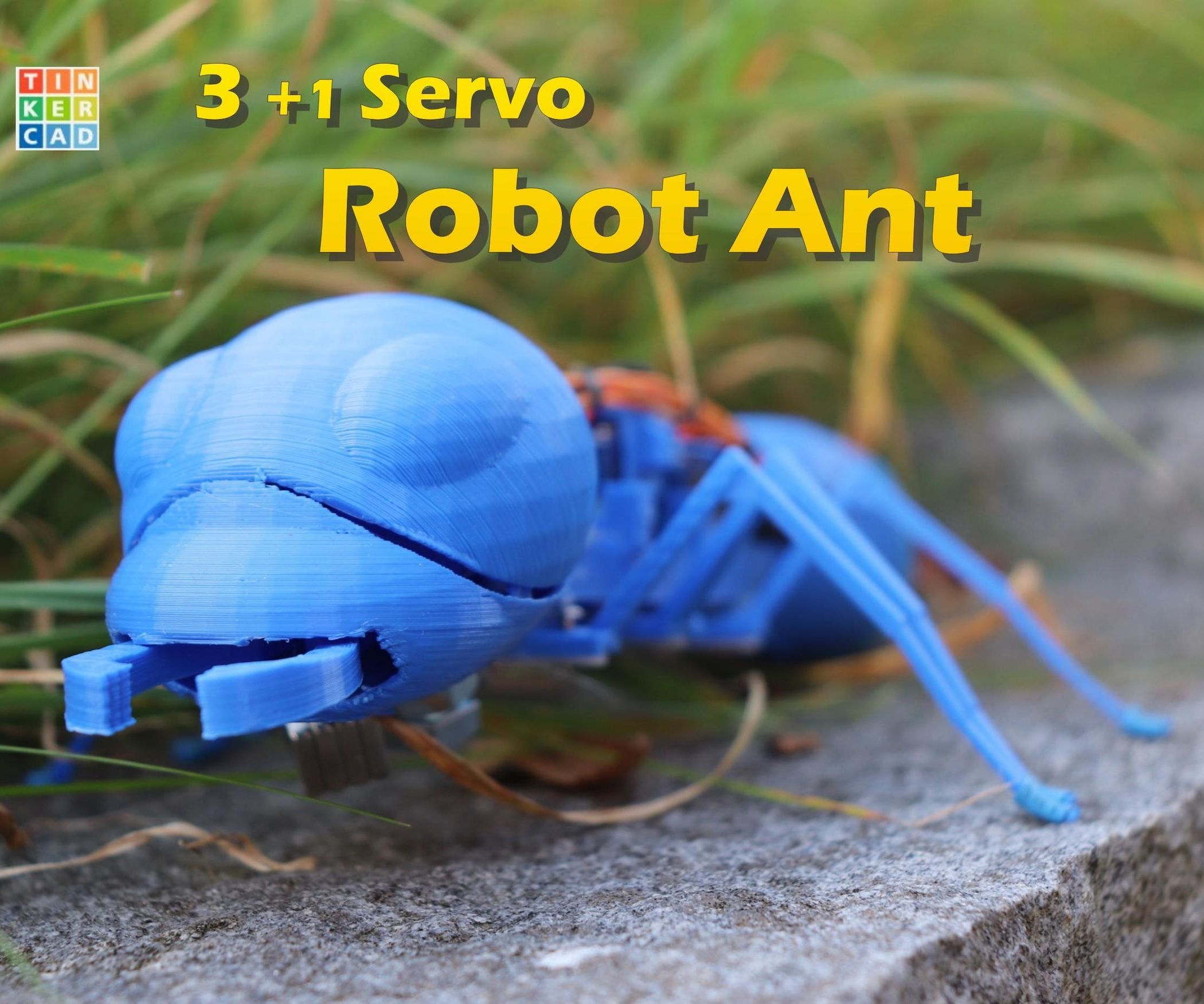 Blue Robot Ant : 8 Steps (with Pictures) - Instructables