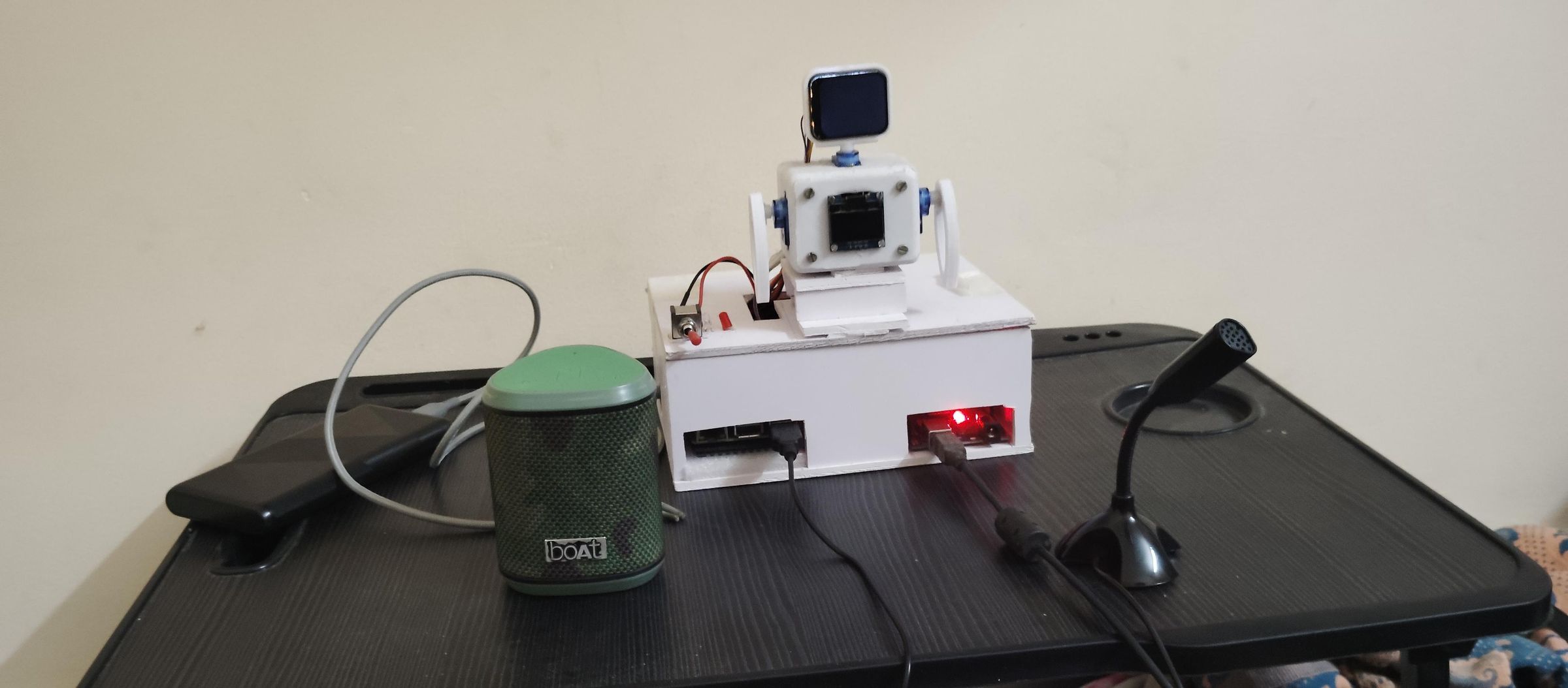 IntelliBot V1 - a Voice-Controlled Personal Assistant Robot : 7 Steps - Instructables
