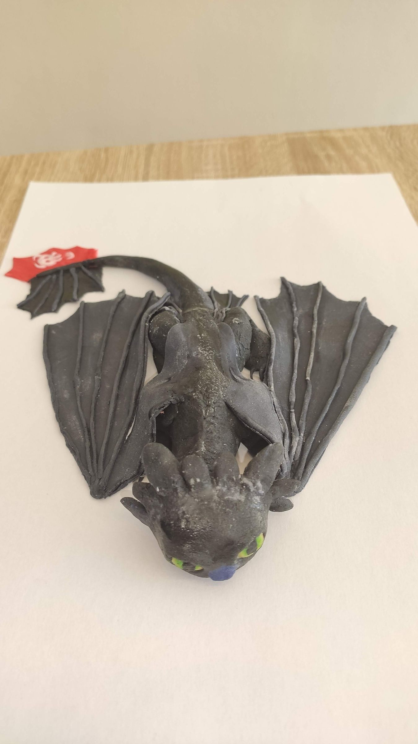 Toothless - Cake Fondant : 4 Steps - Instructables