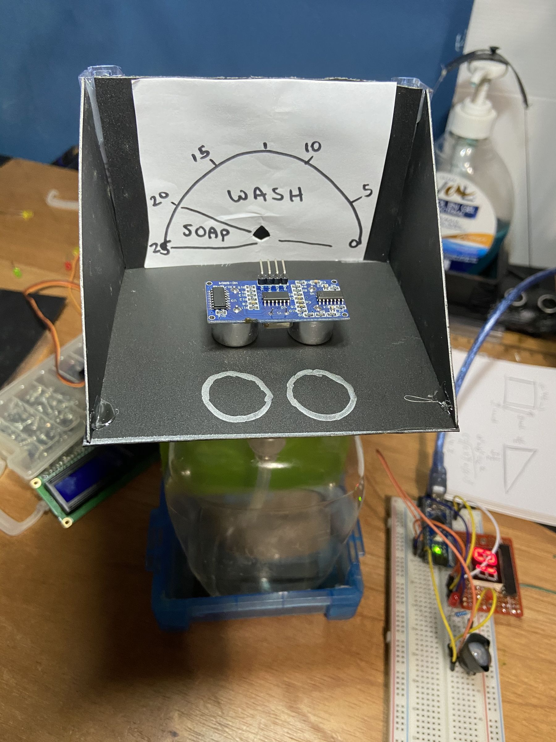 Automatic Soap Dispenser With Hand Wash Timer : 13 Steps (with Pictures ...