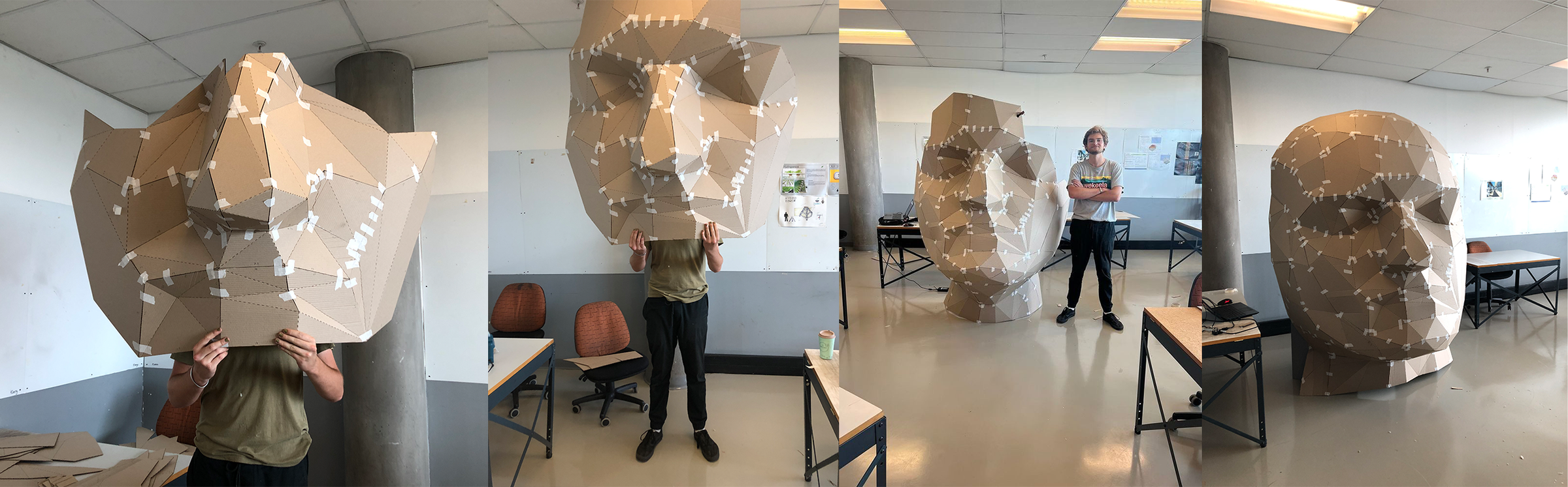 Big Head Sculpture: Projection Mapping Art Project : 13 Steps (with ...