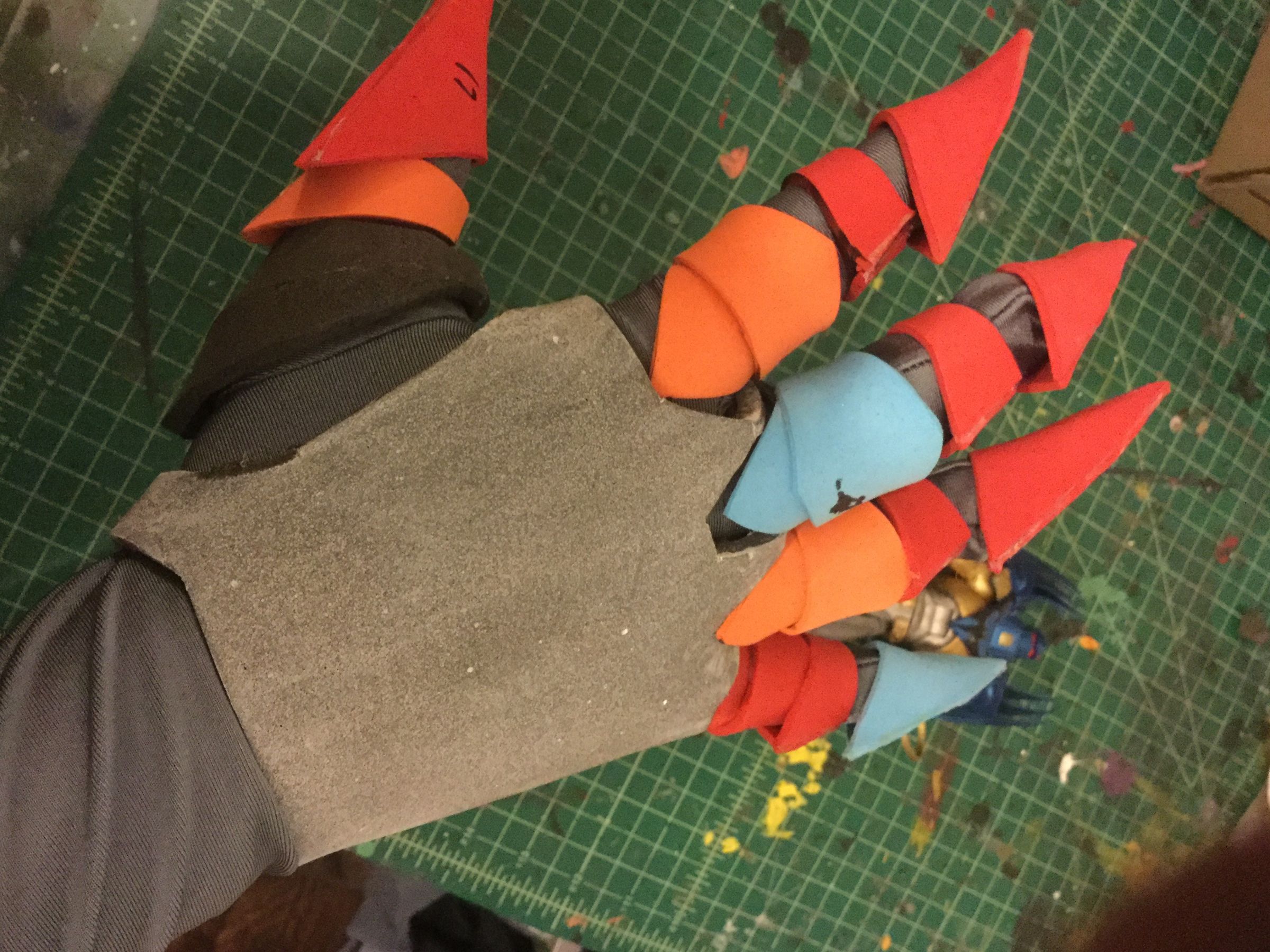 How to Create a DC: "Azrael Batman" Costume : 14 Steps (with Pictures ...