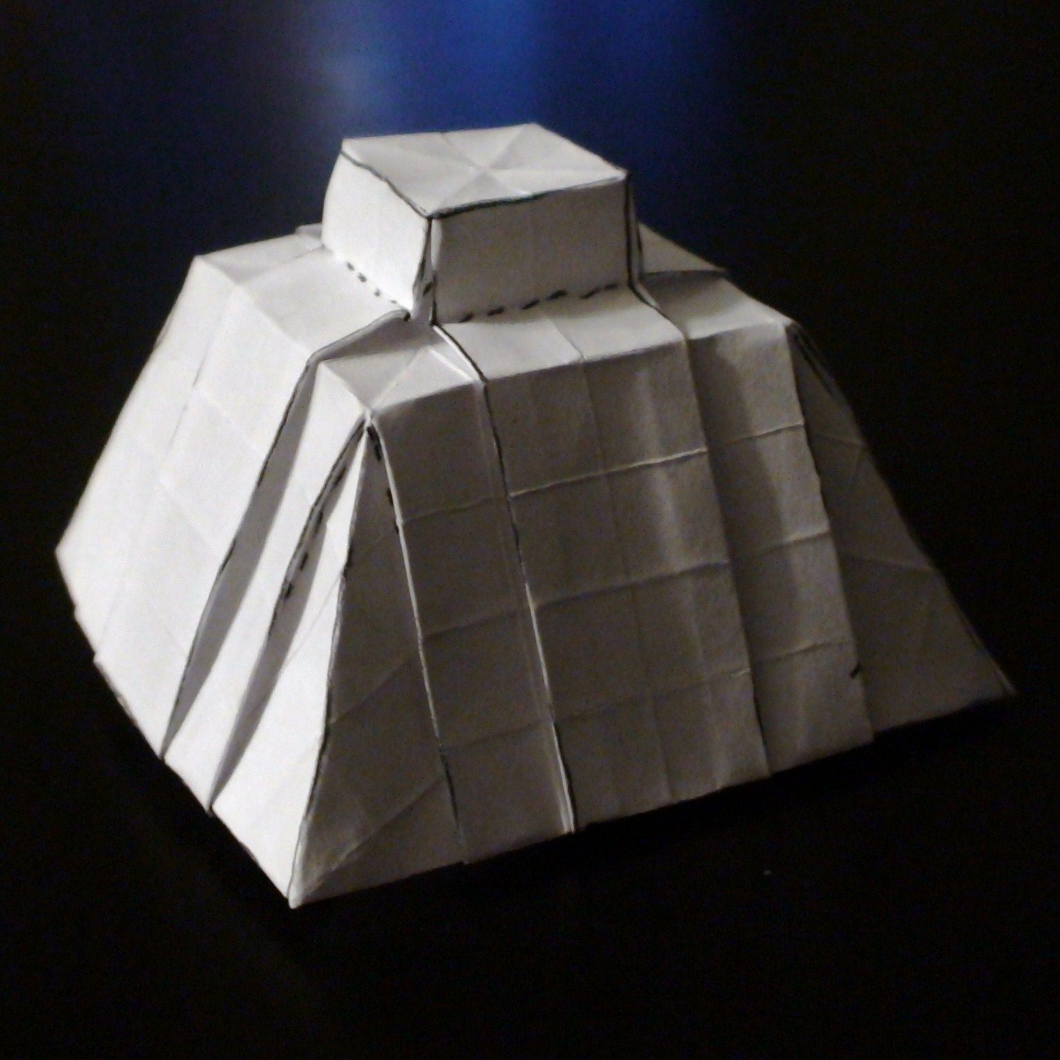 Origami Mesoamerican Pyramid : 7 Steps (with Pictures) - Instructables