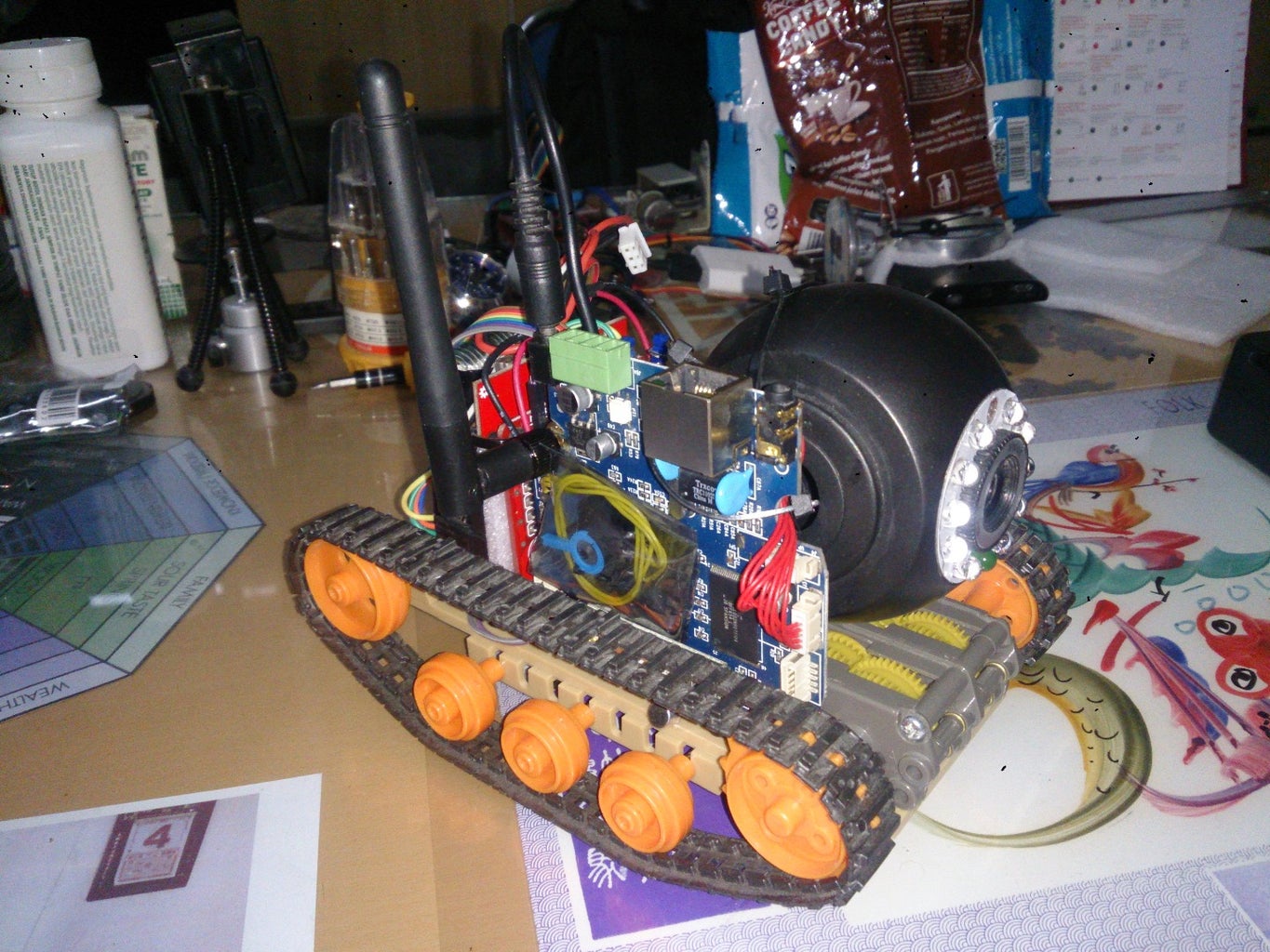Android Controlled Arduino Bluetooth Panzer 11 Steps With Pictures Instructables 6536