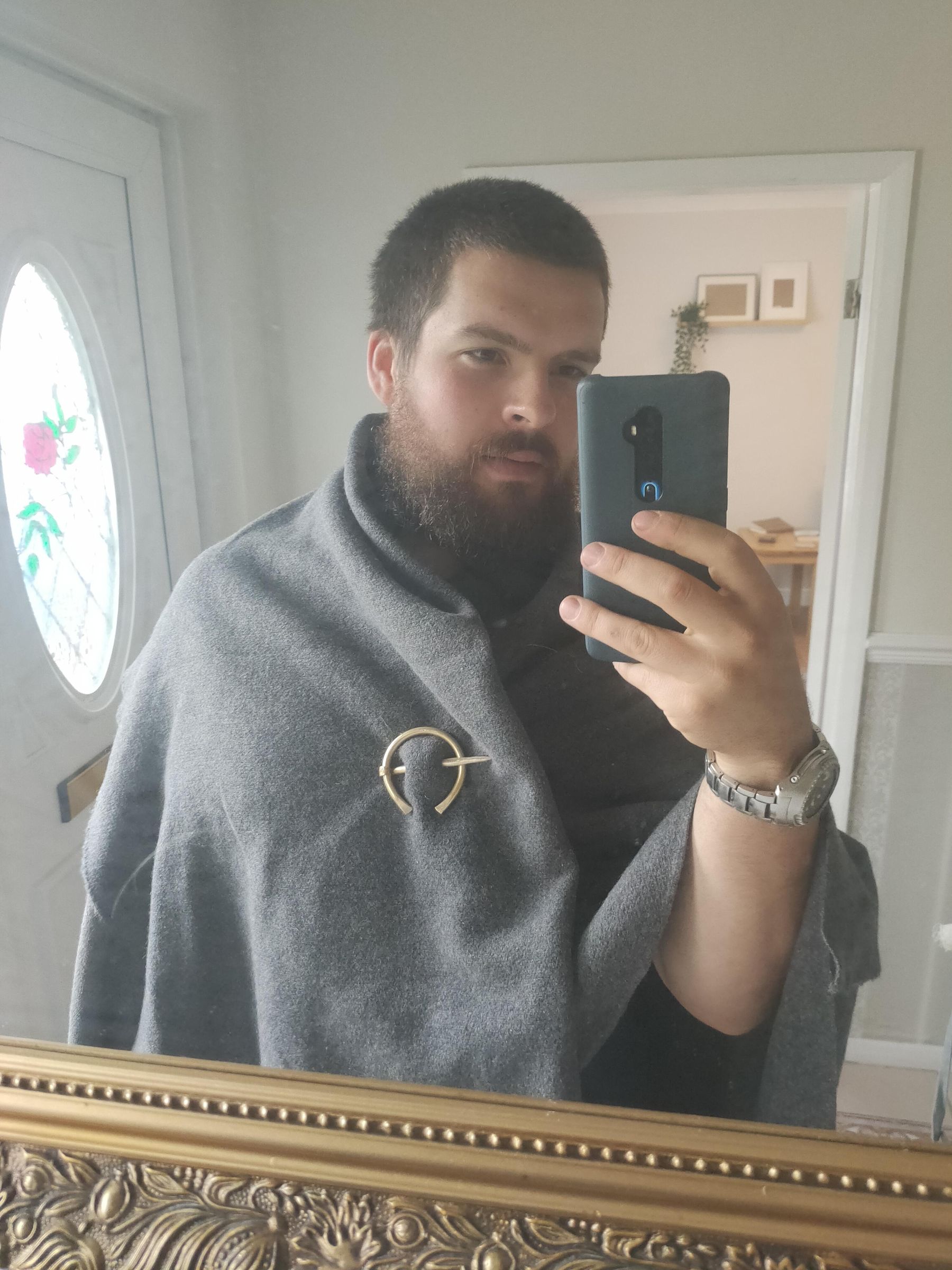 Brass Penannular Brooch/ Viking Cloak Pin : 6 Steps (with Pictures ...