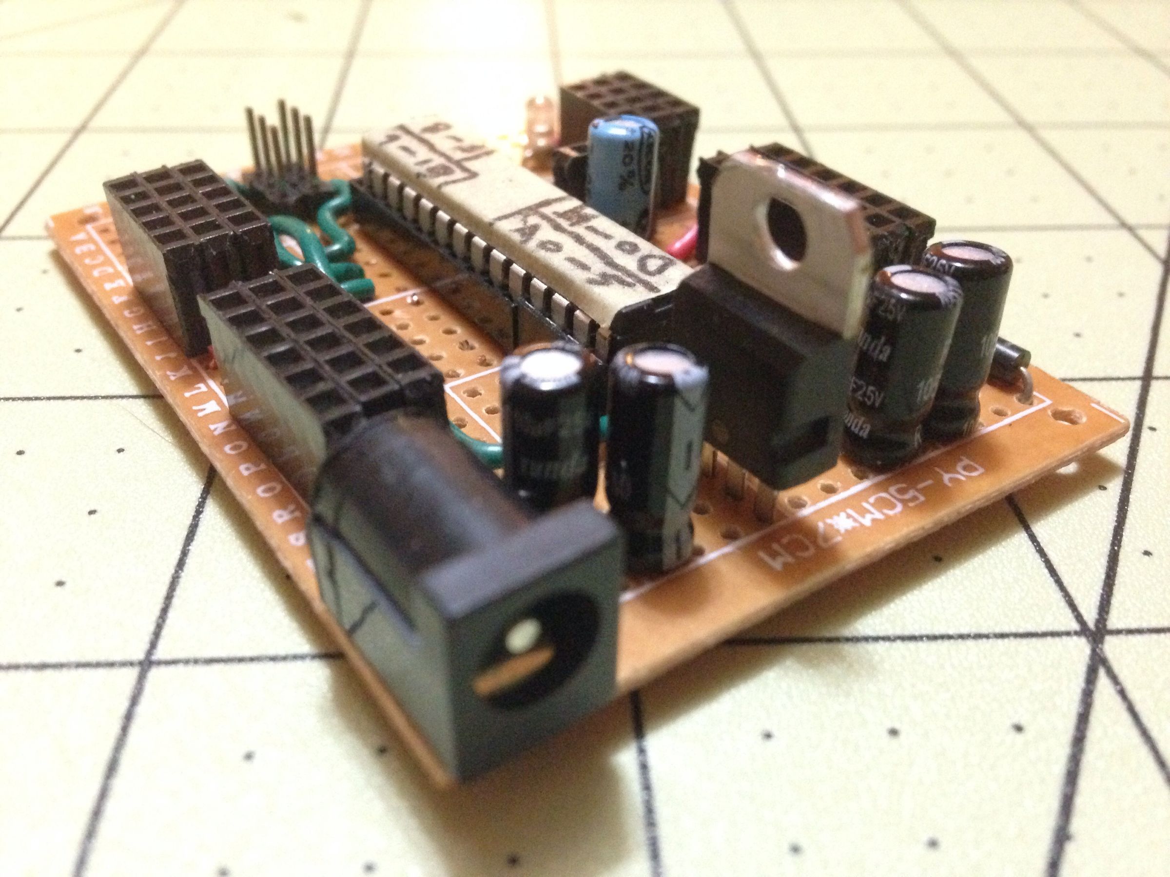 Making a Semi-Modular Perfboard Arduino : 7 Steps - Instructables