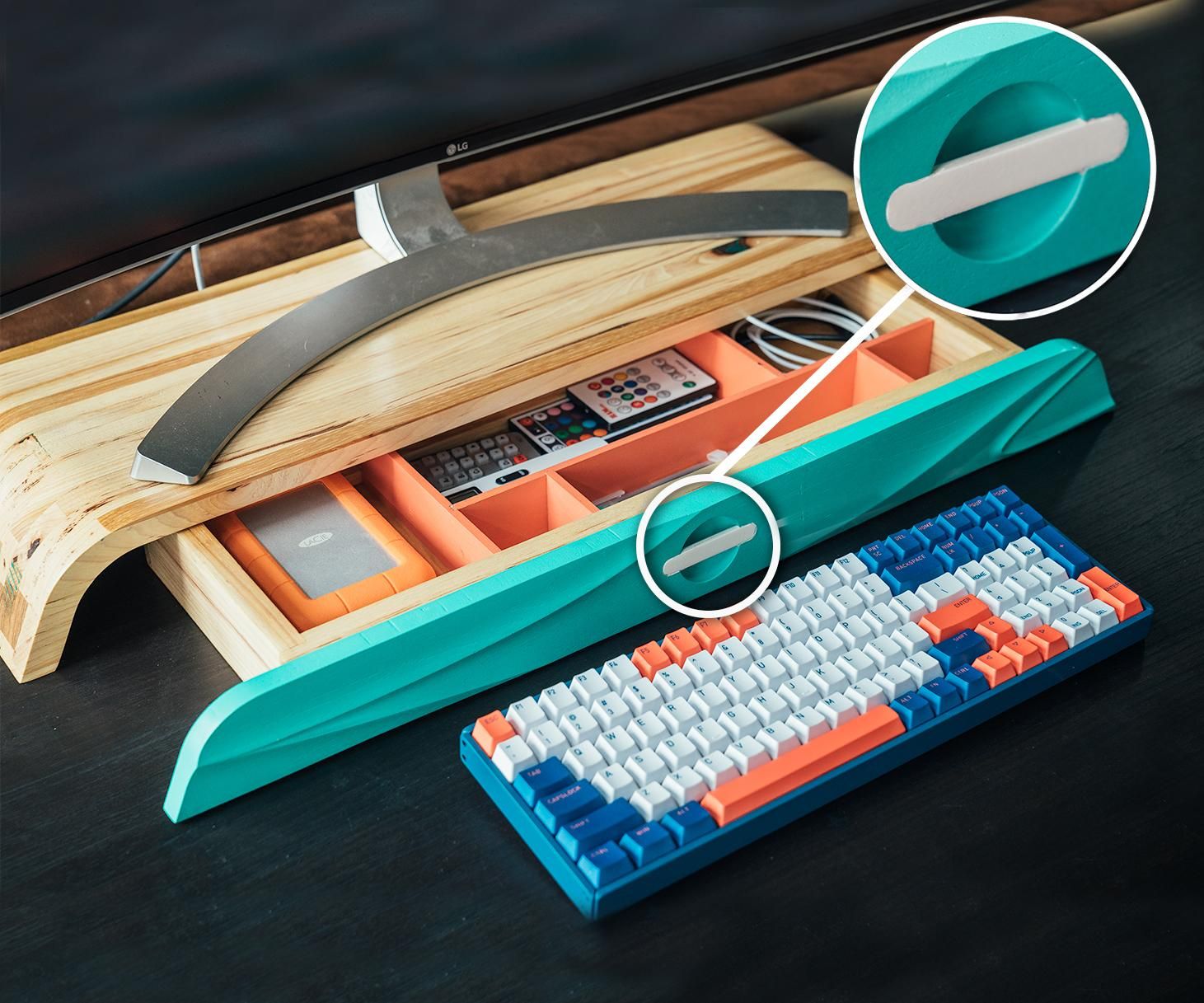 Organize Your Workspace With This MONITOR STAND : 7 Steps (with ...