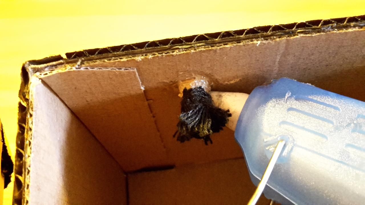 Easy Treasure Chest From Cardboard Box : 9 Steps (with Pictures ...