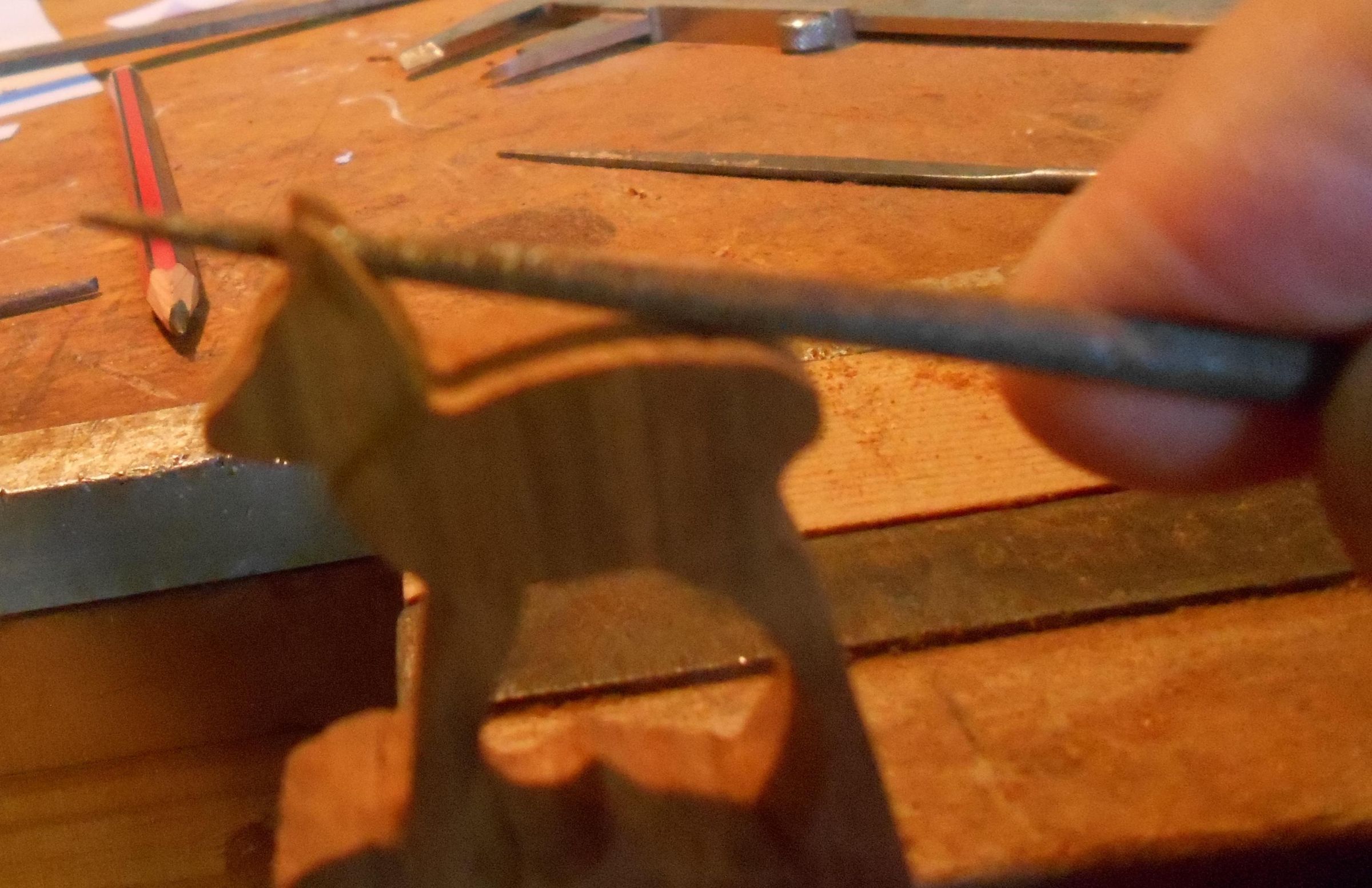 Wood Carving With Files - a Small Deer : 16 Steps (with Pictures ...