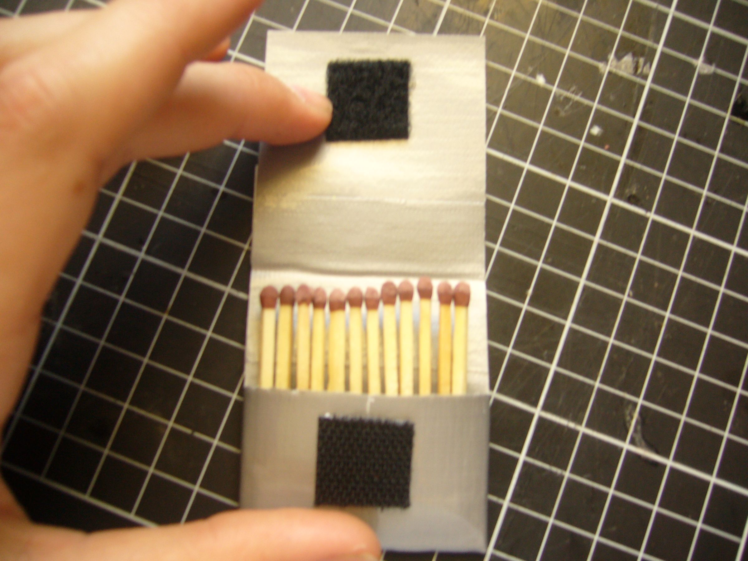 Make a Pouch for Your Strike Anywhere Matches : 9 Steps - Instructables