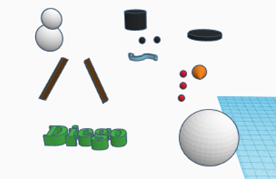 SNOWMAN TINKERCAD : 12 Steps - Instructables