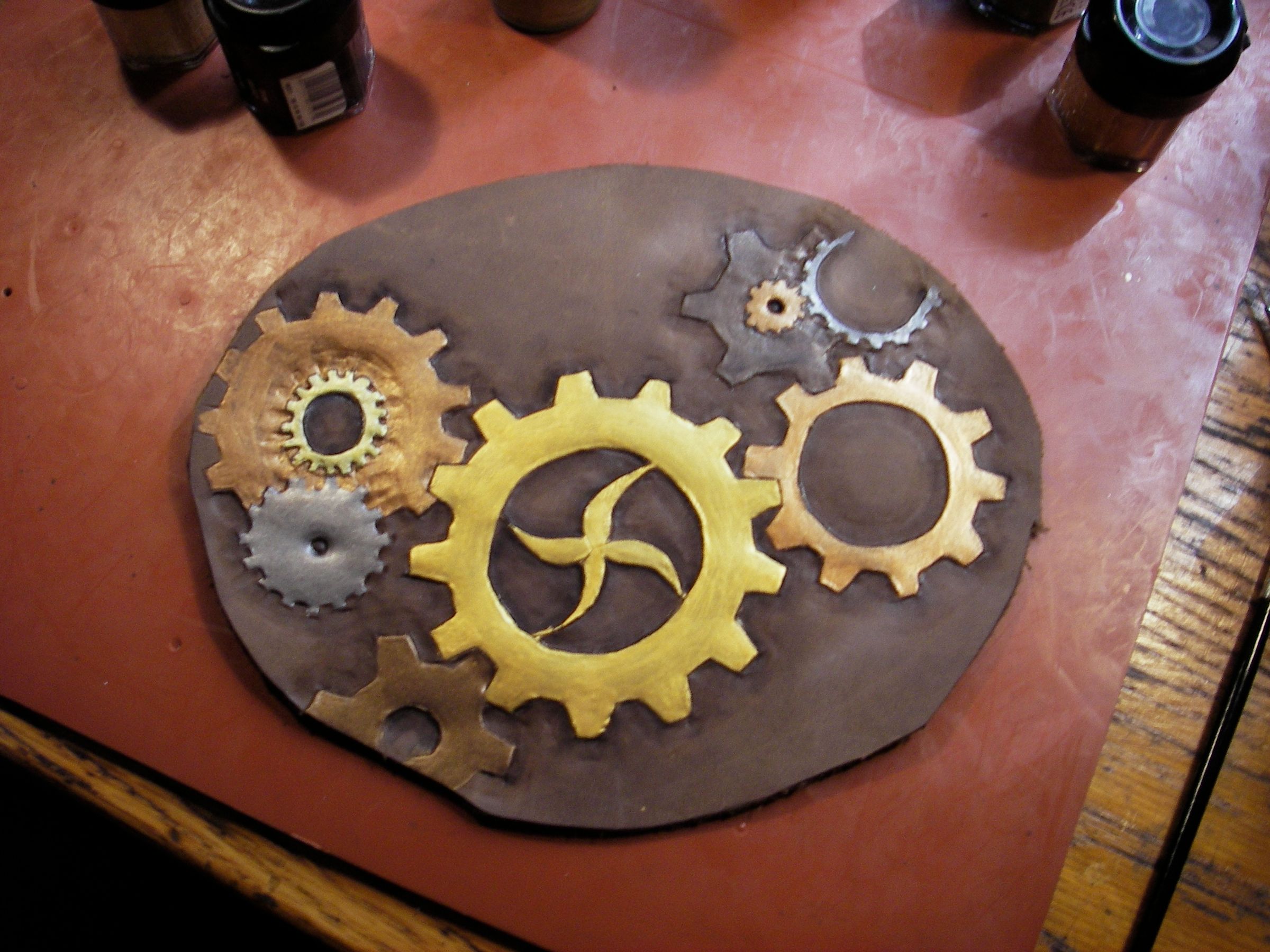 Steampunky Hand Tooled Leather Patch : 11 Steps - Instructables