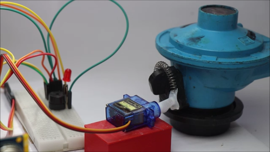 Arduino LPG Gas Leakage Detection System With Auto Cut-Off Regulator : 5 Steps (with Pictures ...