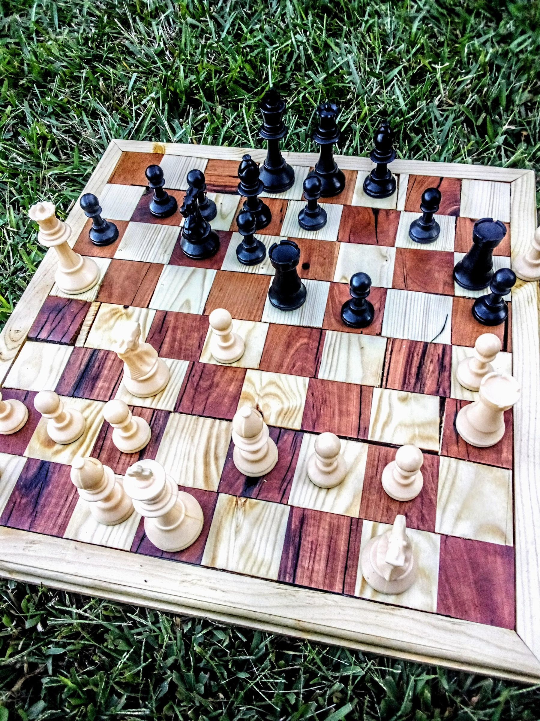 DIY Wooden Chess Board : 10 Steps (with Pictures) - Instructables