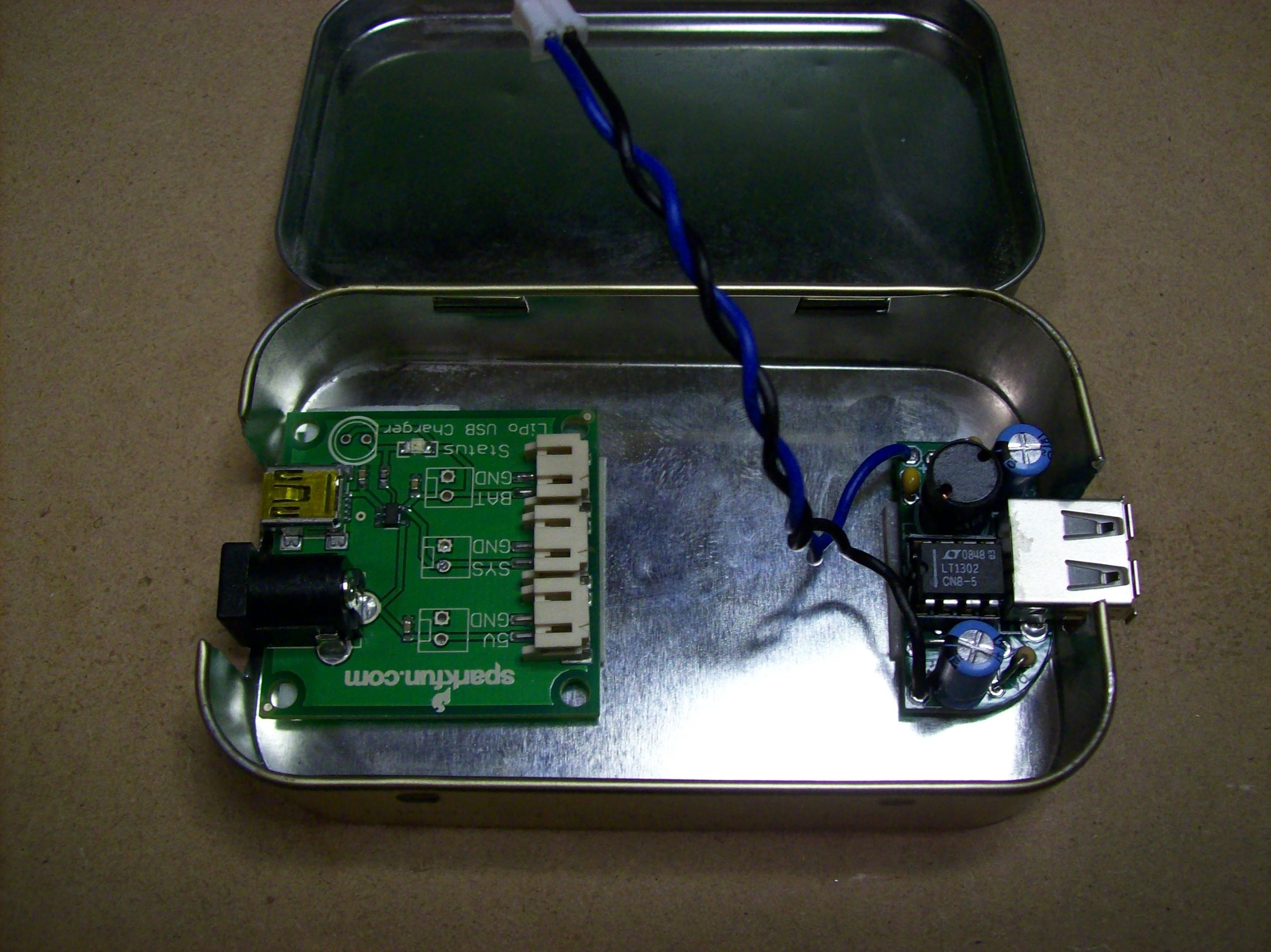 How to Make a Solar IPod/iPhone Charger -aka MightyMintyBoost : 5 Steps ...
