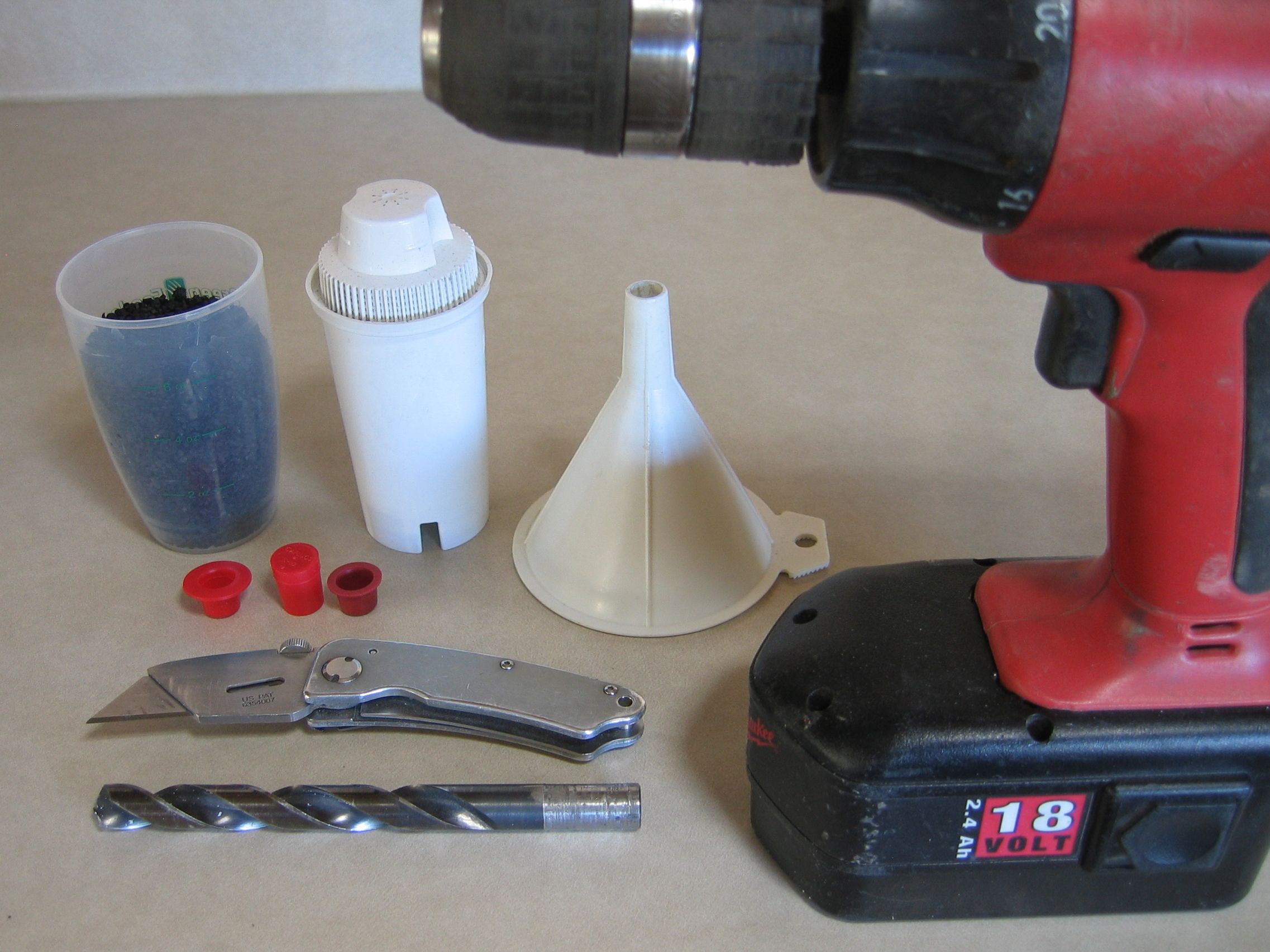 How to Refill a "disposable" Brita Brand Water Pitcher Filter With ...