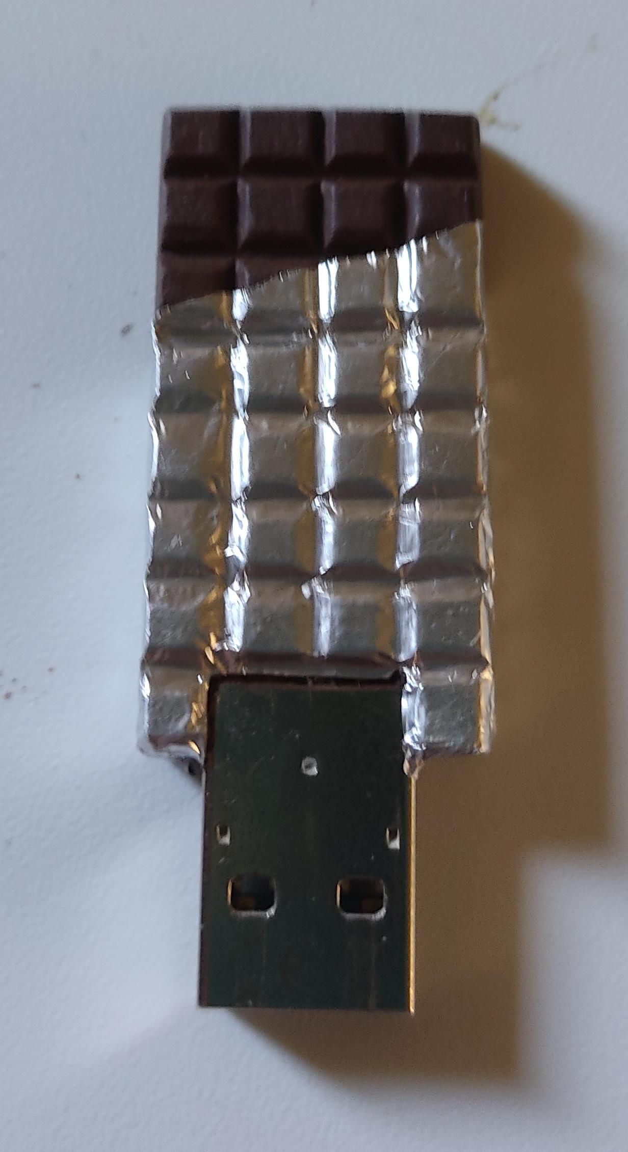 Chocolate USB Keyring : 8 Steps (with Pictures) - Instructables