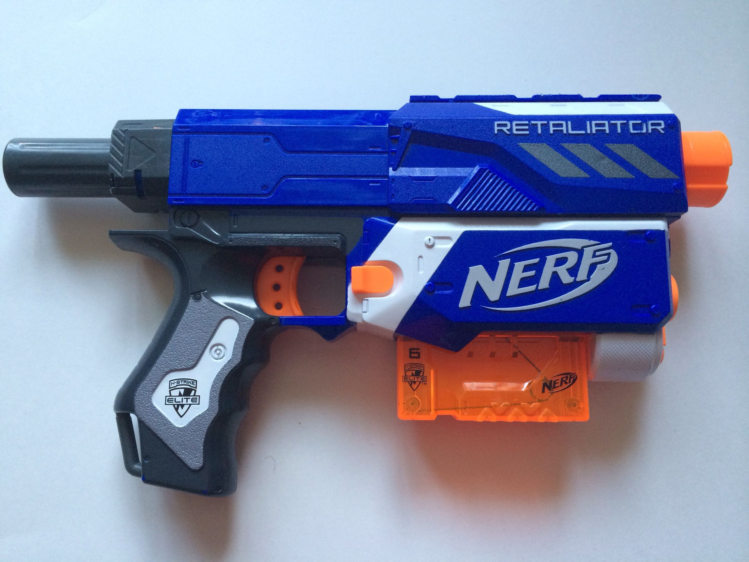 Nerf Retaliator SuperTak Modifications : 20 Steps - Instructables