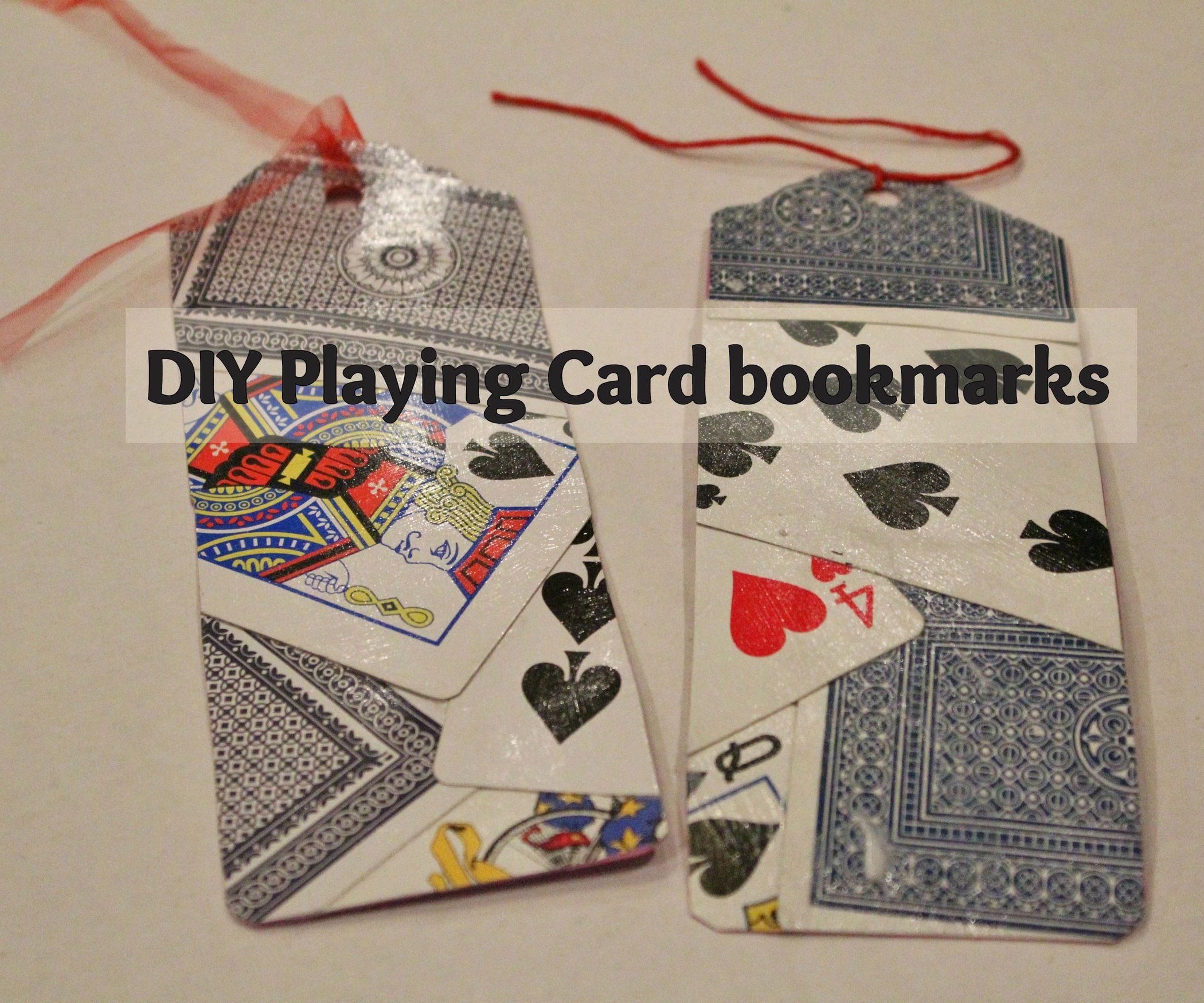 Playing Card Bookmarks : 6 Steps - Instructables