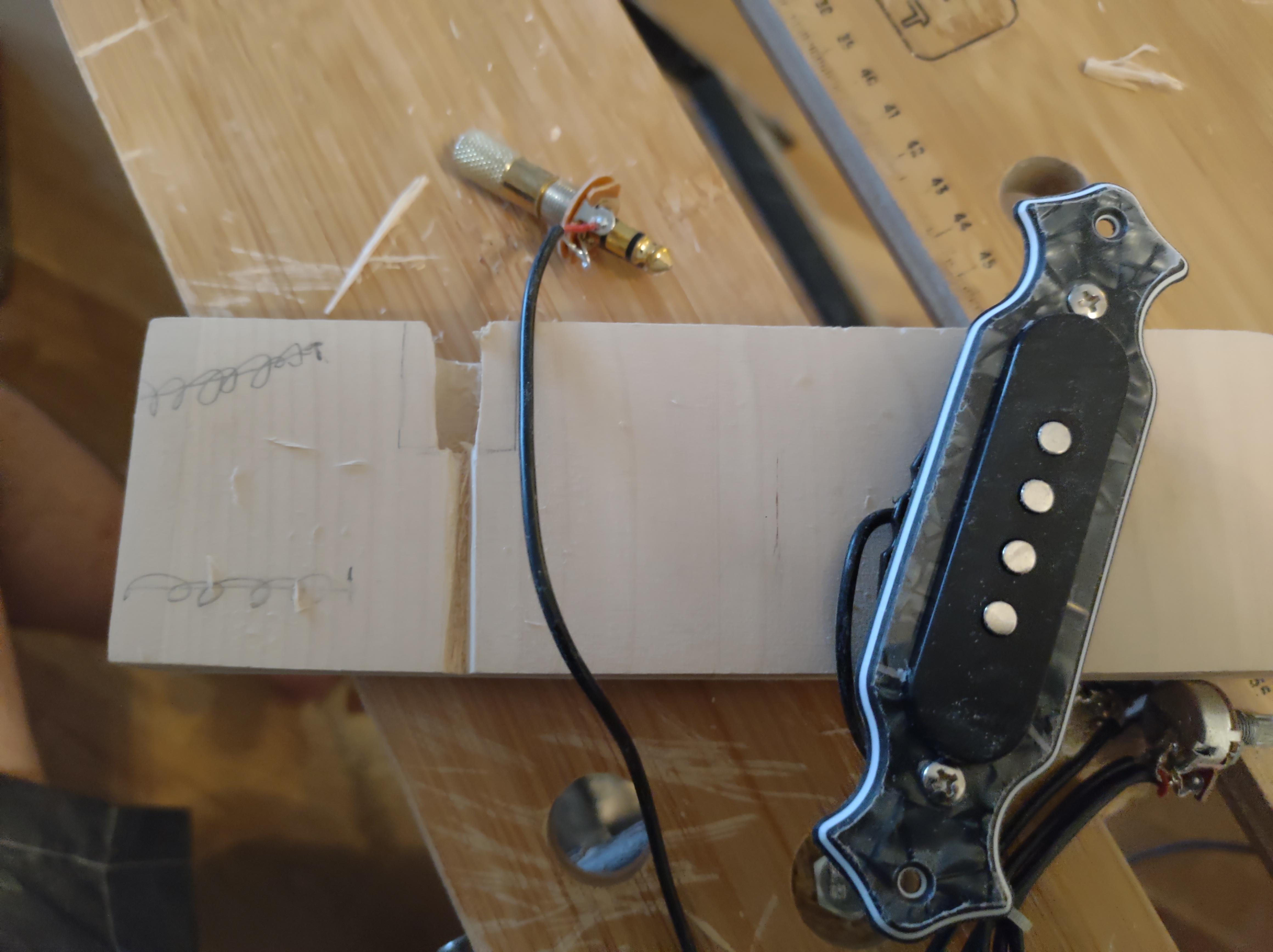 3 Guitars Made From a Table. #1 the Slide Guitar : 5 Steps (with ...