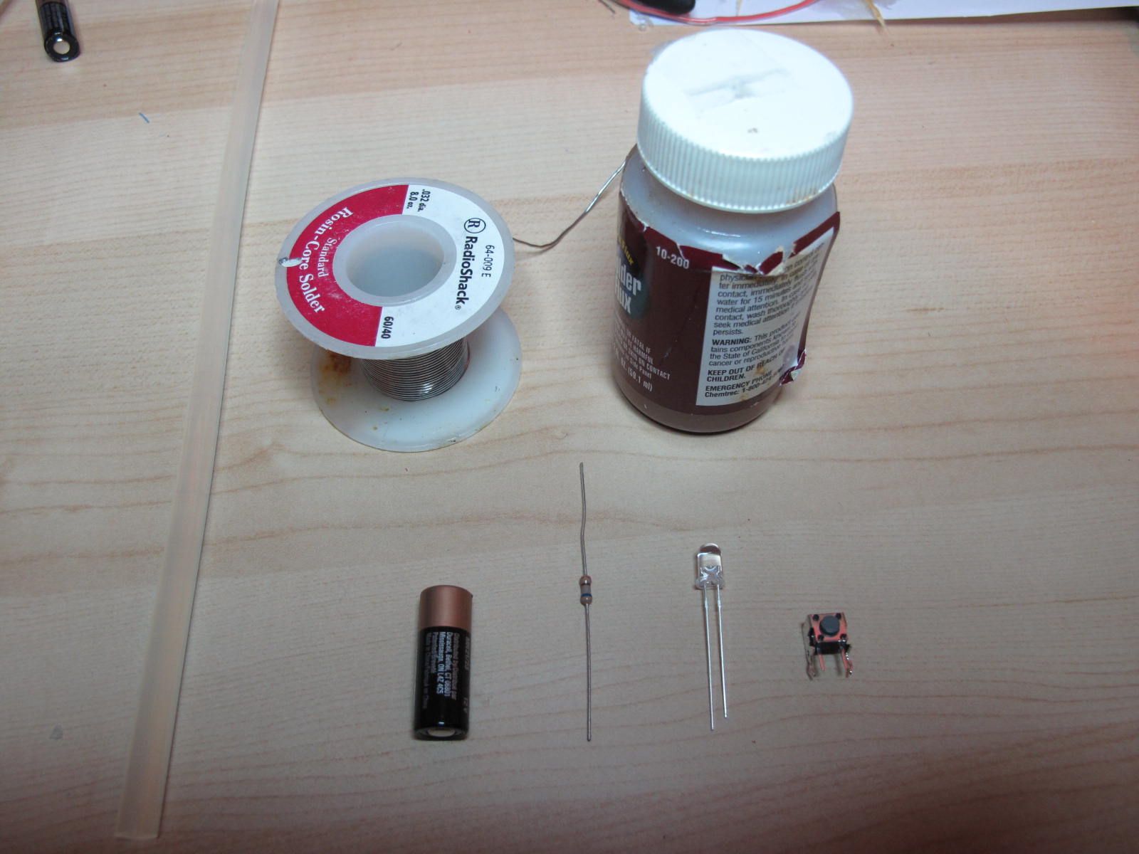 30 Minute Micro Waterproof Flashlight : 5 Steps - Instructables