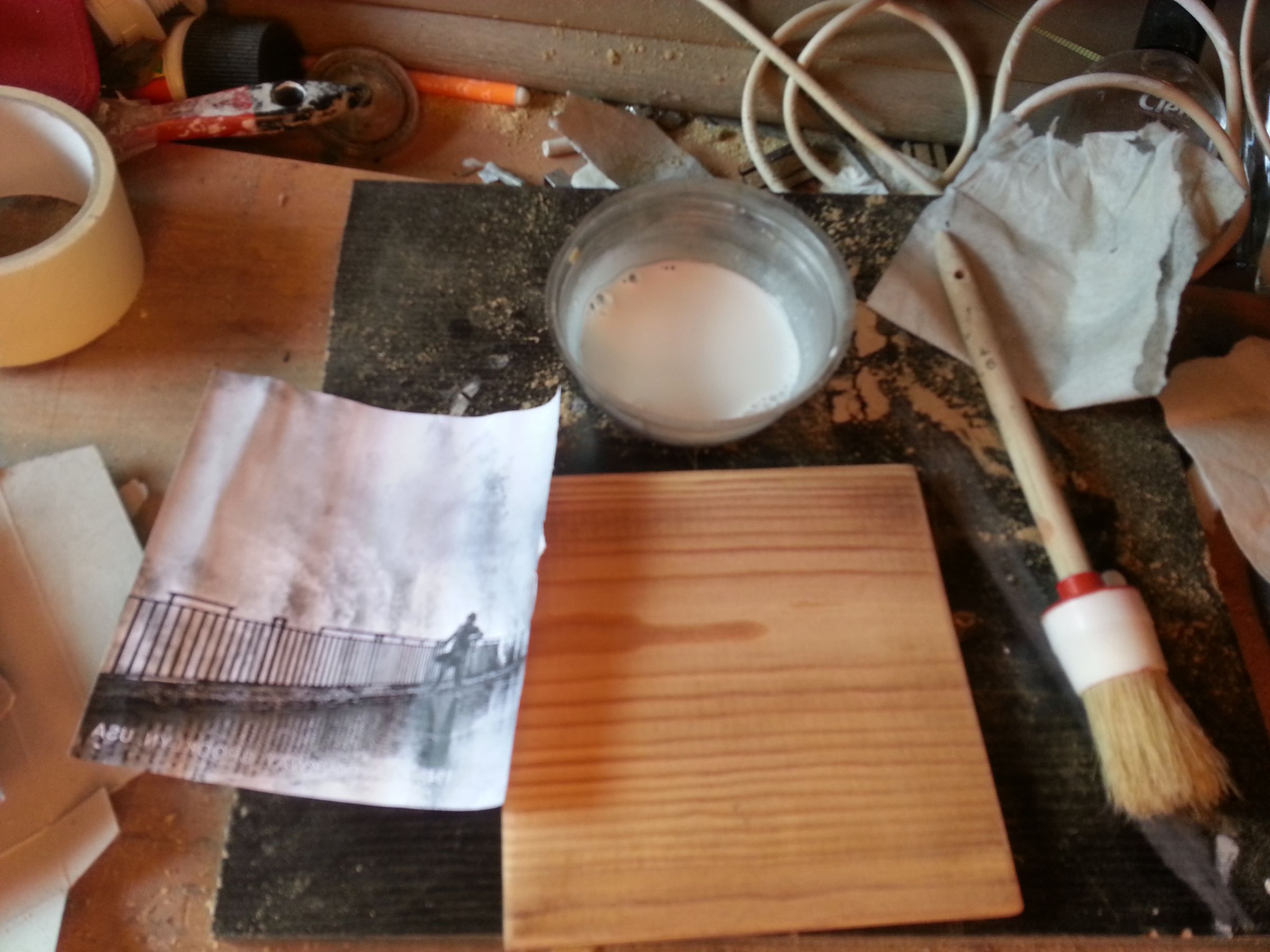 Photo Transfer on Wood : 4 Steps - Instructables
