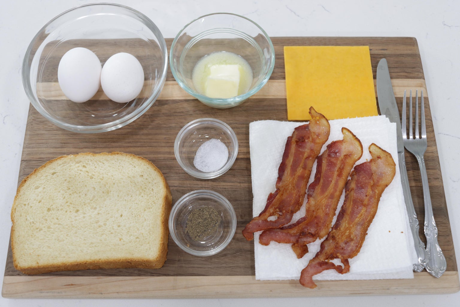 Bacon Egg And Cheese Sandwich 5 Steps With Pictures Instructables