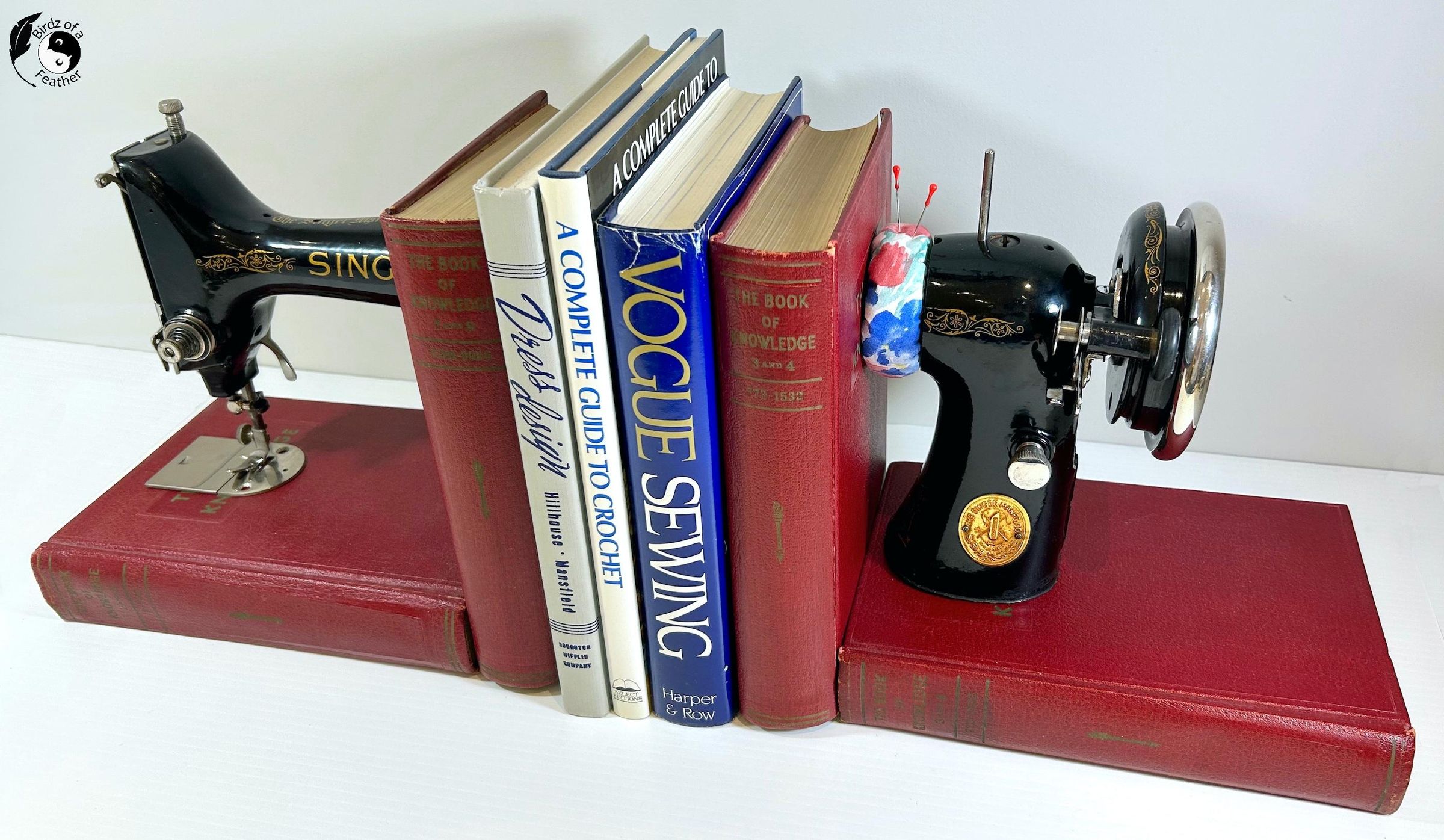 How to Turn an Old Sewing Machine Into Book Ends With a Twist : 18 ...