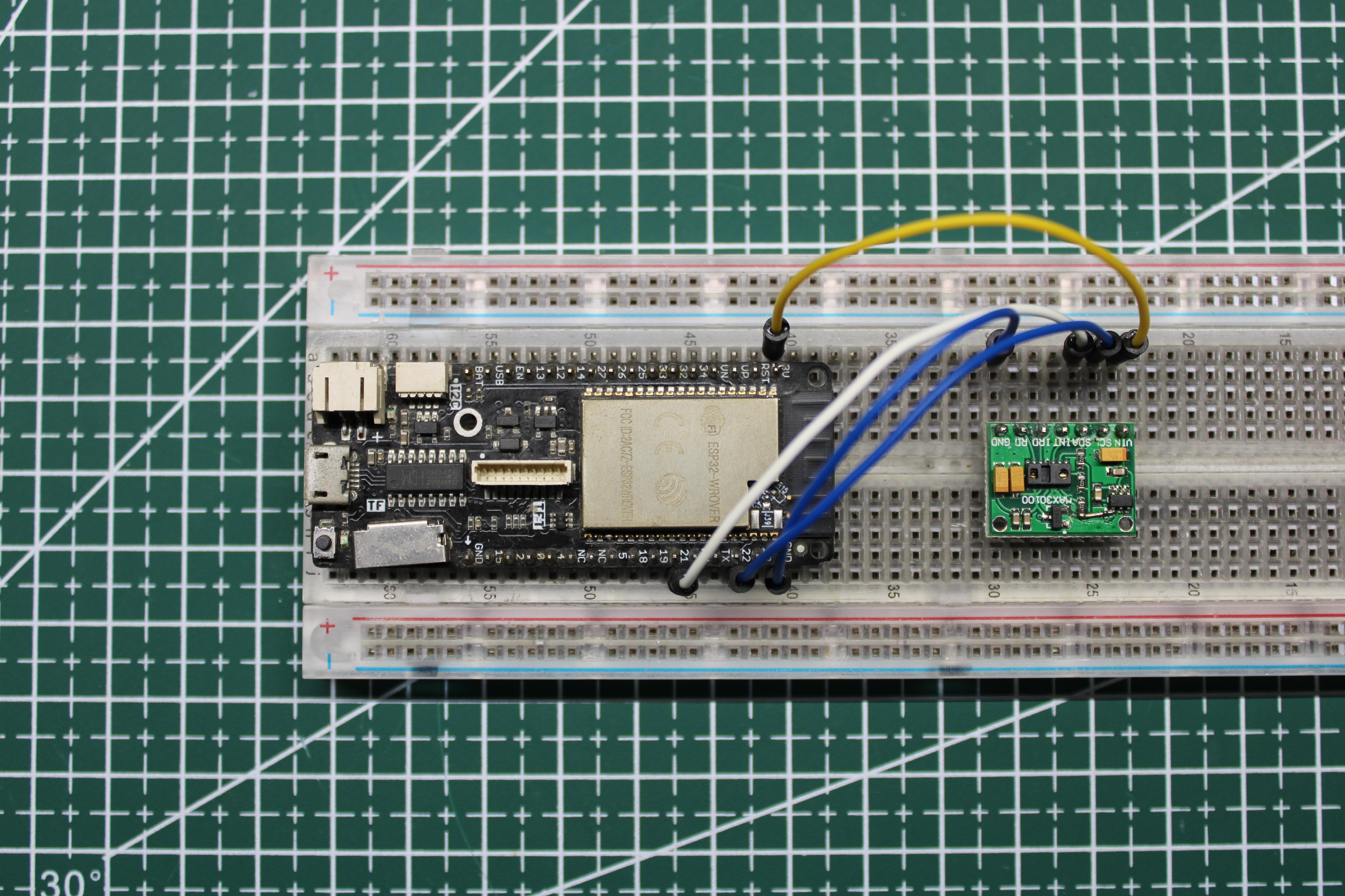 Oximeter With MAX30100 Heart Rate Sensor and ESP32 : 9 Steps ...