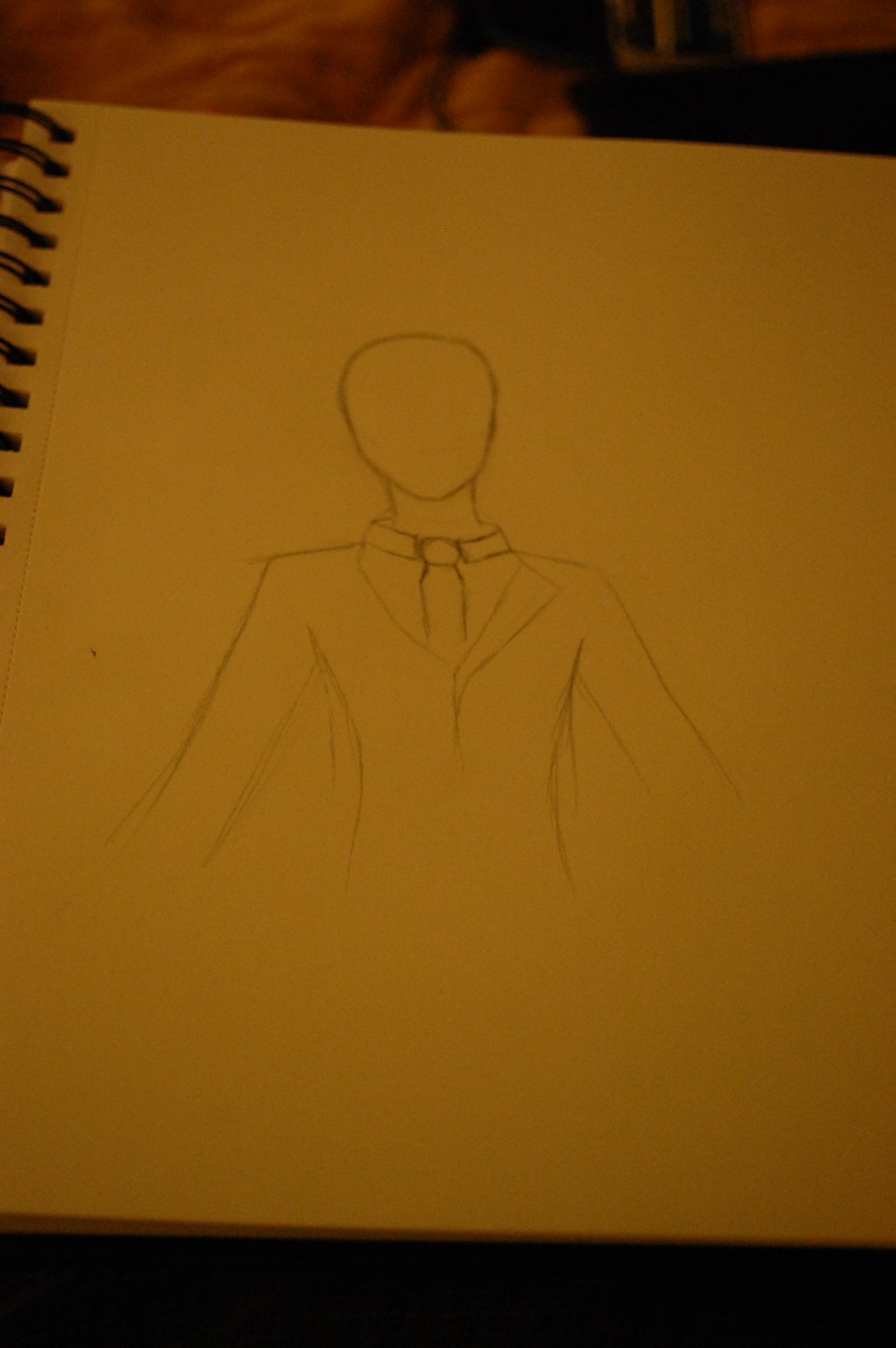 How to Draw: Slender Man : 10 Steps - Instructables