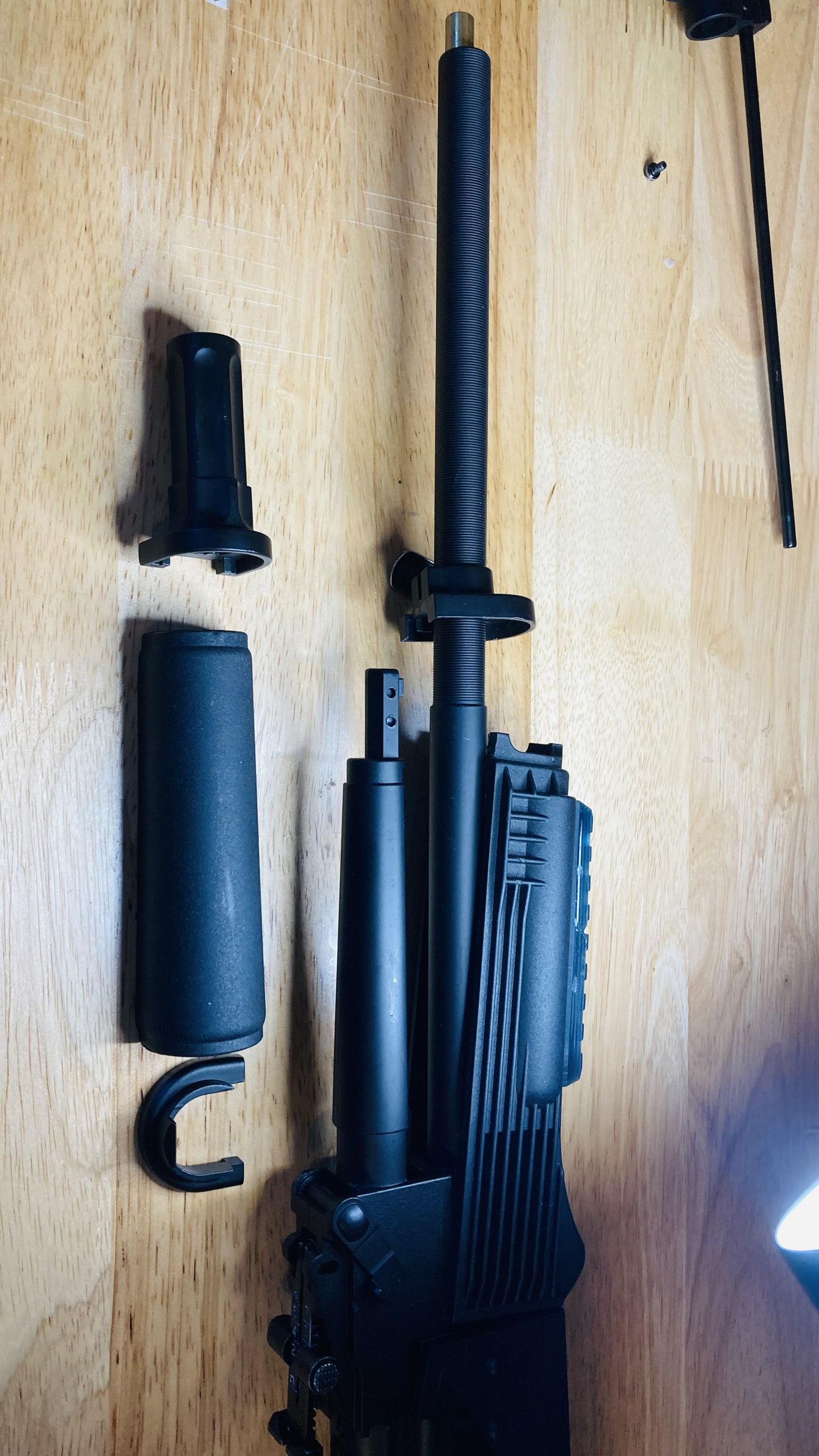 Disassemble CYMA AK-74 CM.031C Handguard : 4 Steps - Instructables