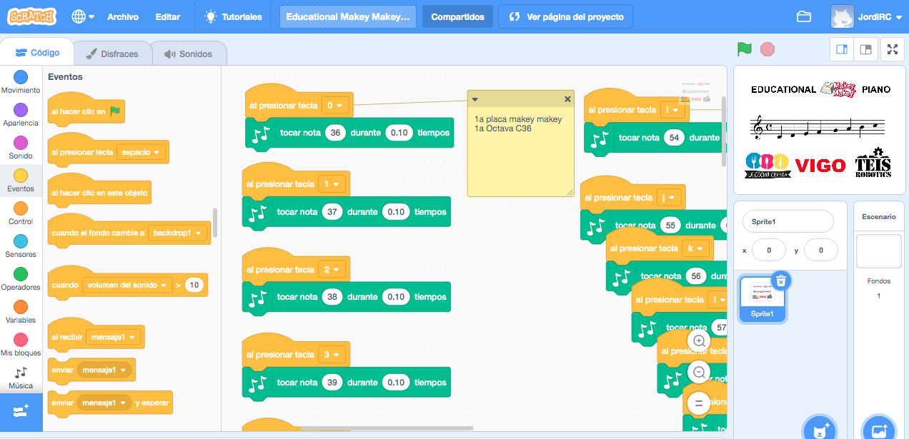 Educational Makey Makey Piano : 8 Steps (with Pictures) - Instructables