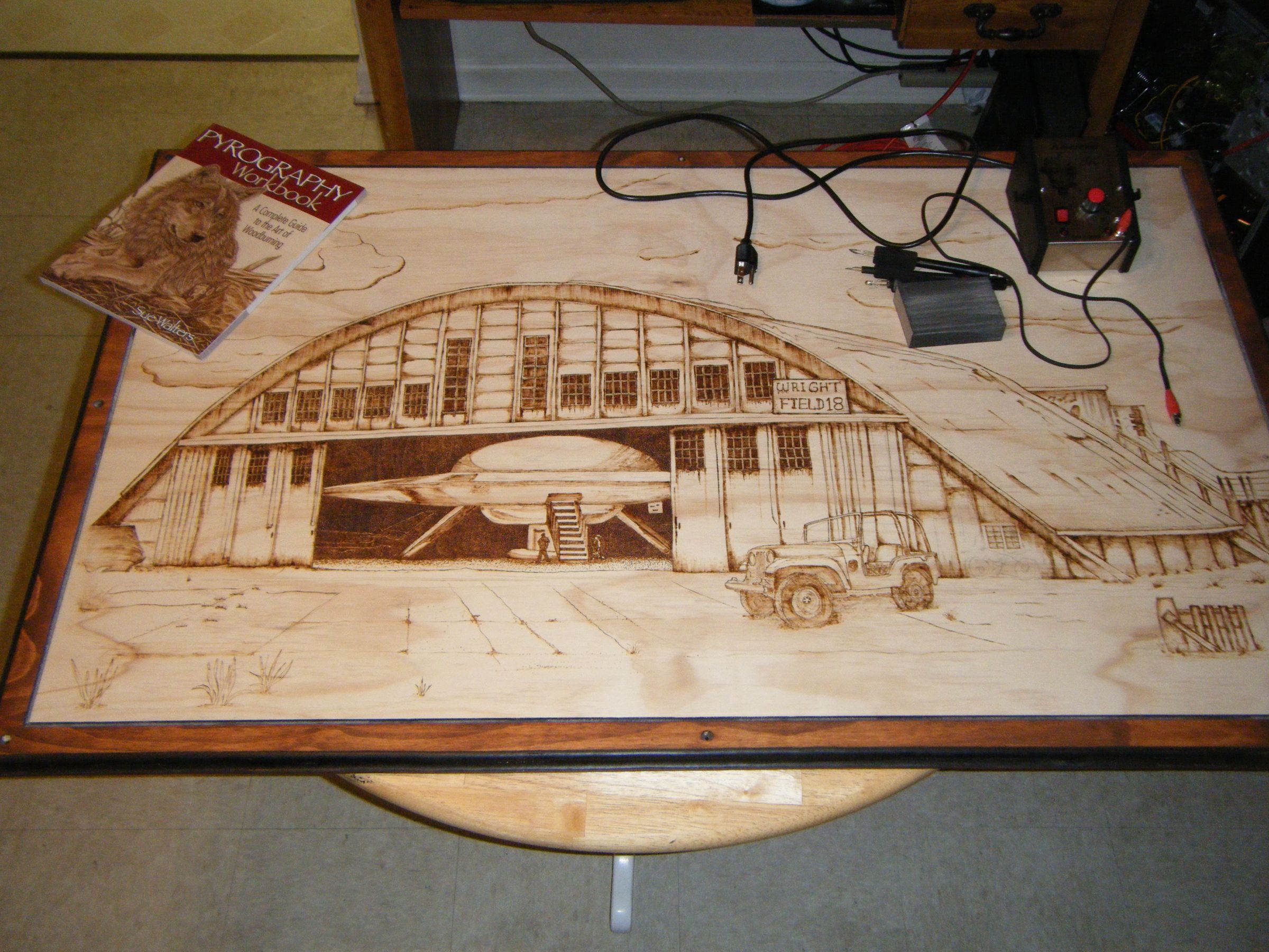 Architectural Mural Pyrography : 4 Steps (with Pictures) - Instructables