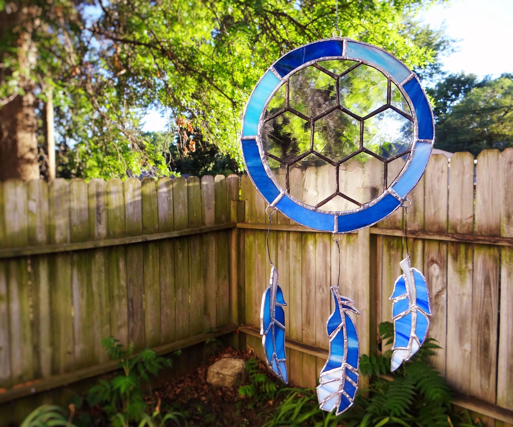Stained Glass Blue Suncatcher : 10 Steps (with Pictures) - Instructables