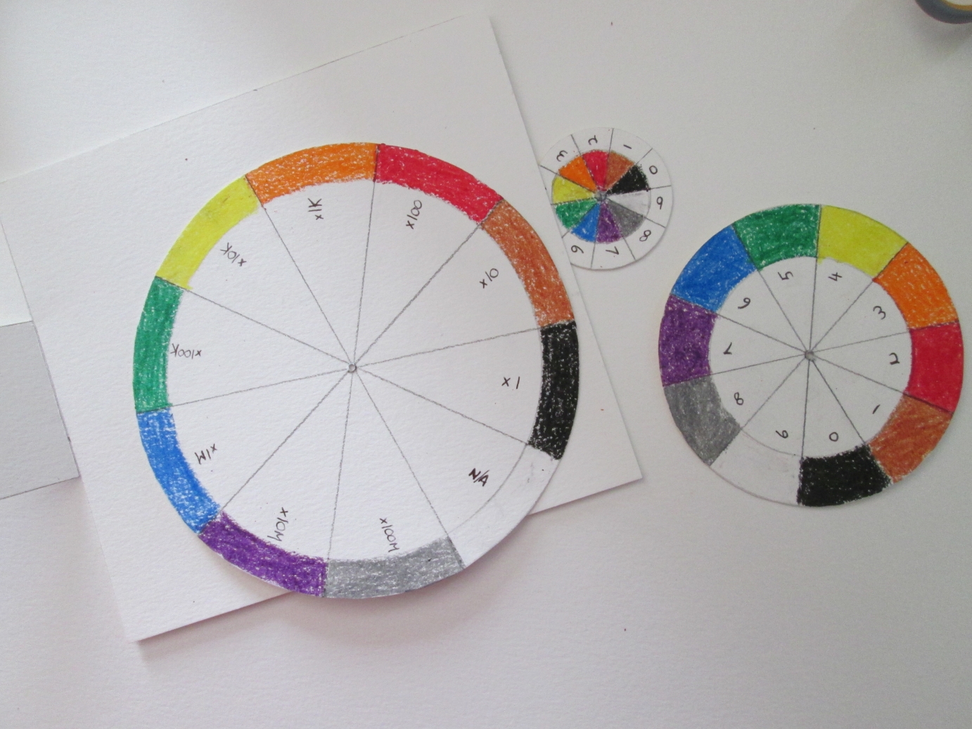 Resistor Color Wheel Tool : 5 Steps (with Pictures) - Instructables