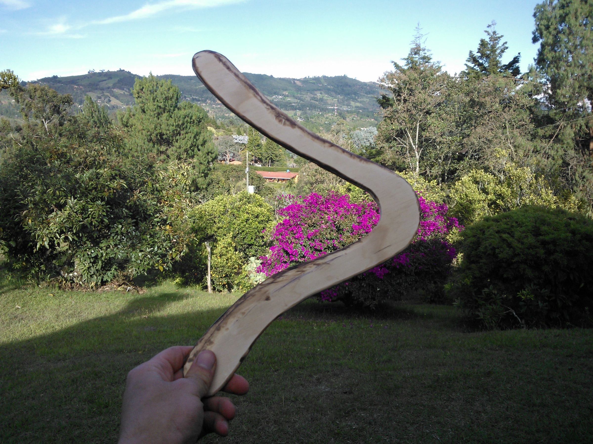 Accurate Returning Boomerang From Plywood : 8 Steps (with Pictures ...