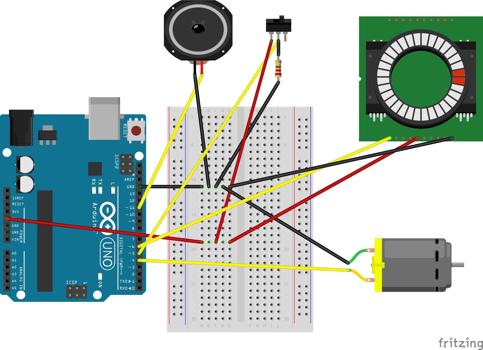 Arduino: Light, Sound, Vibration, Switch : 7 Steps - Instructables