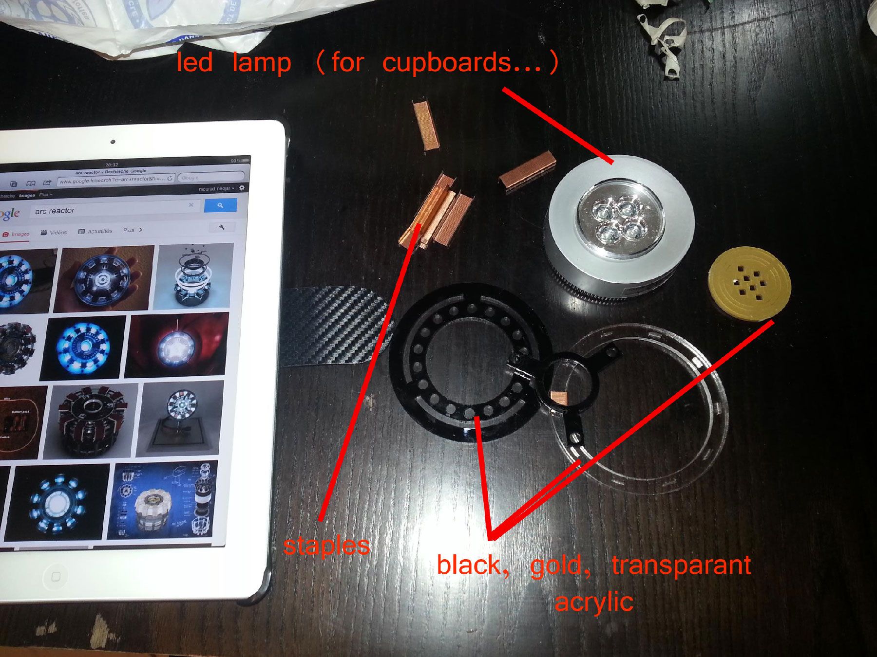 Ironman Arc Reactor (easy & Simple) - Instructables