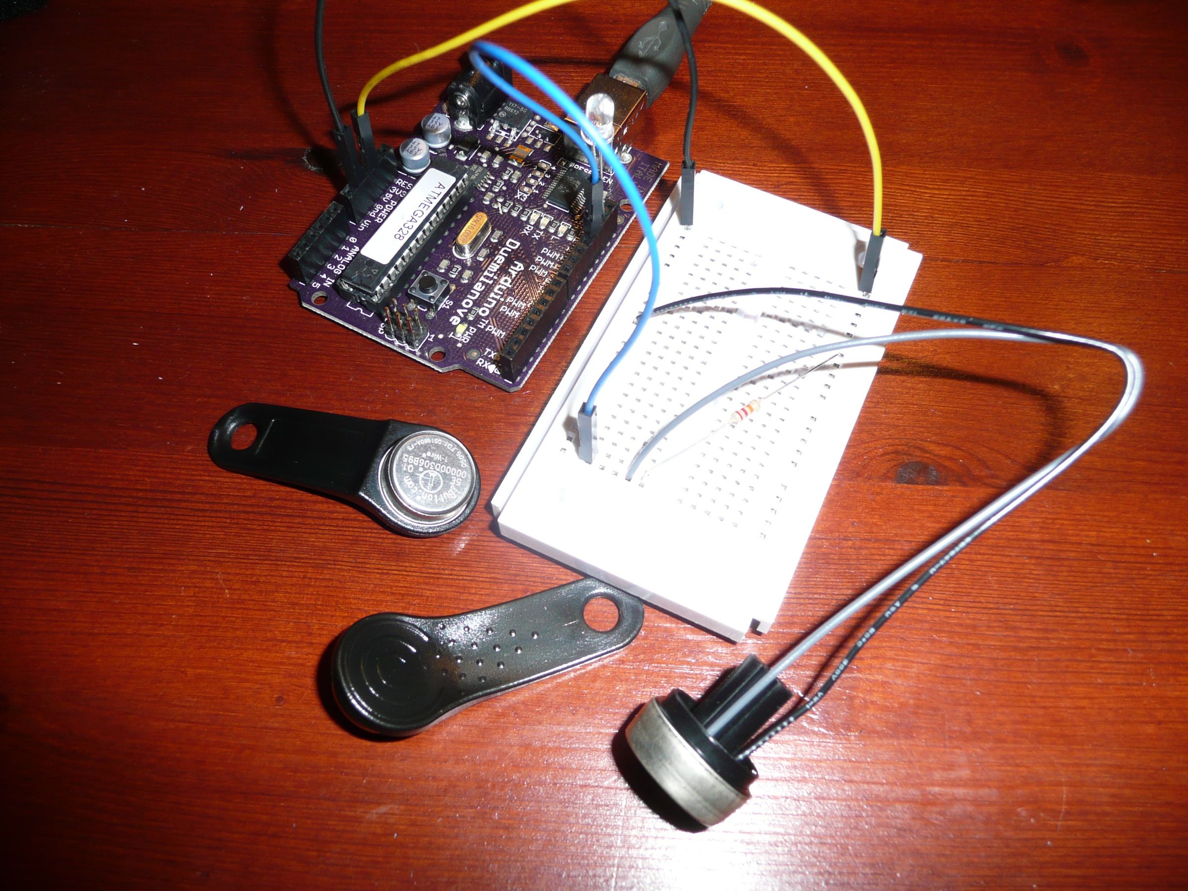 The IButton Garage-door Opener (Arduino) : 10 Steps (with Pictures ...