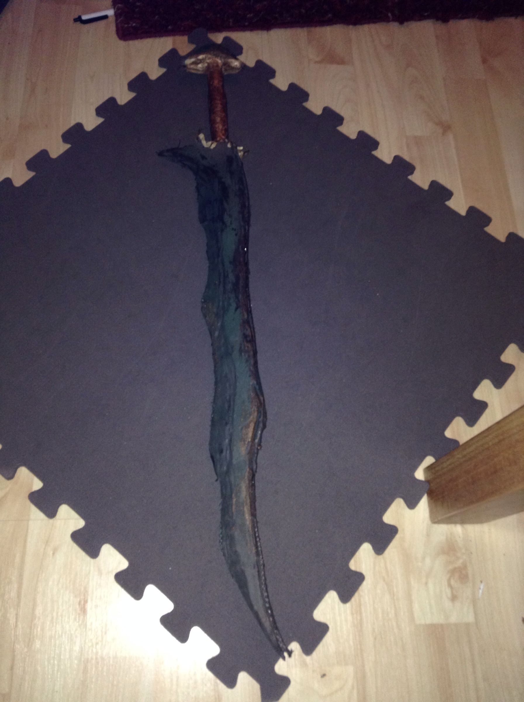 Skyrim Orcish Sword : 7 Steps - Instructables