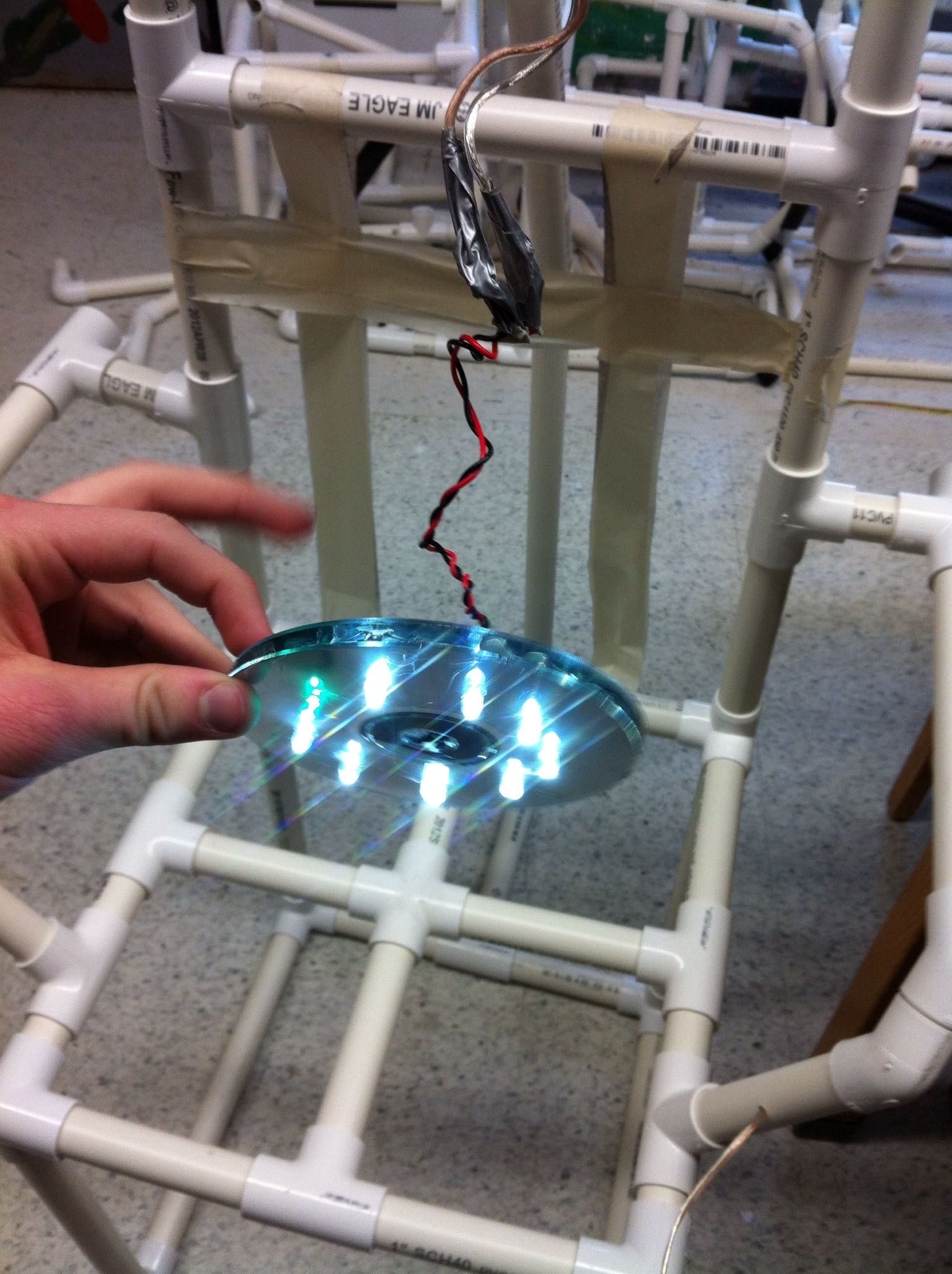 LED PVC Chair W/ Reading Light : 8 Steps - Instructables