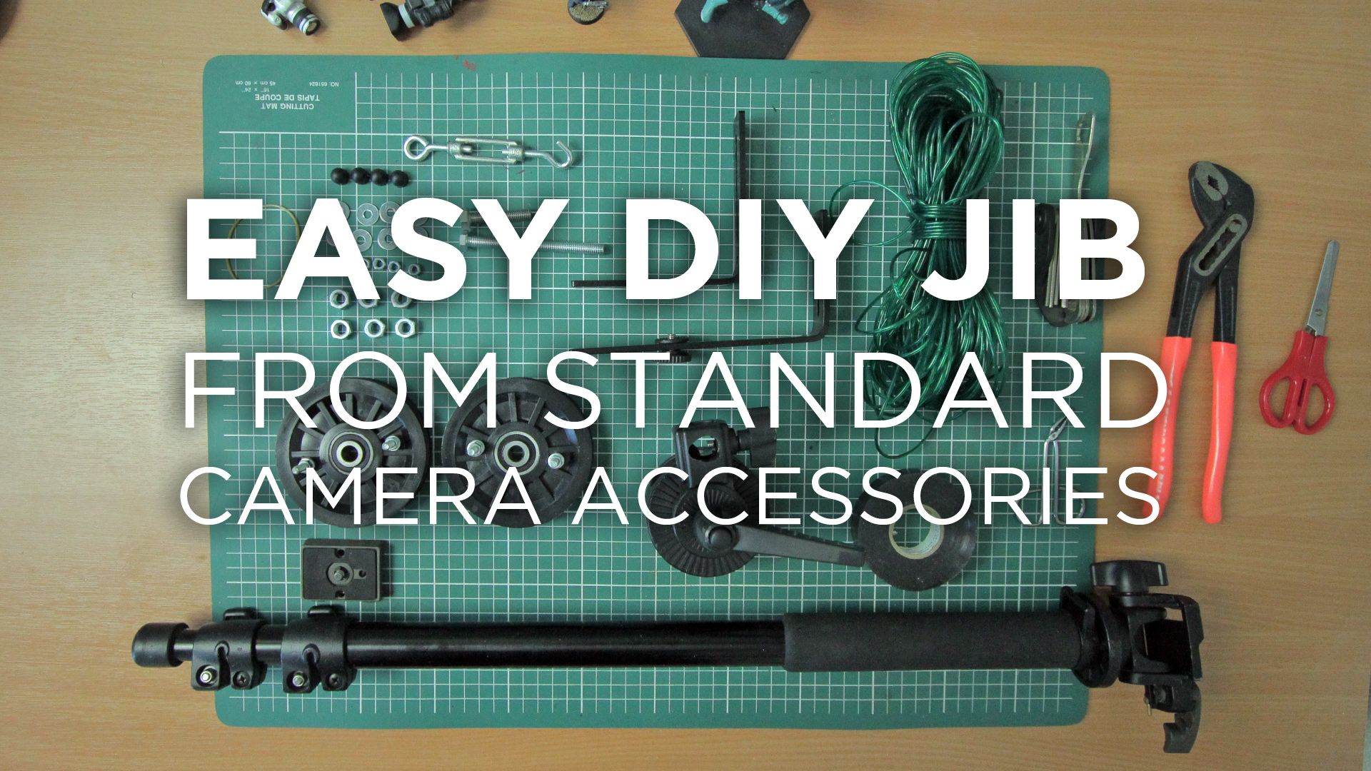 Camera JIB From Camera Accessories - Instructables