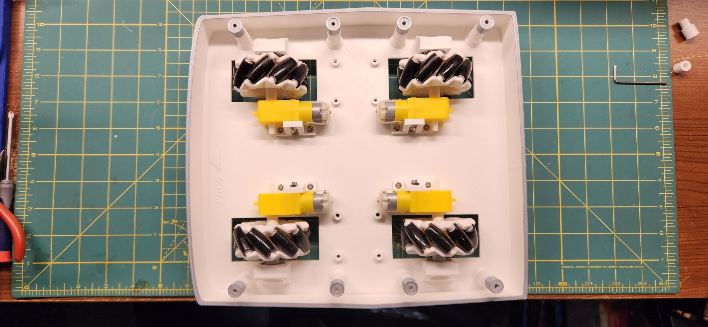 Omnibot Drive Base Modification : 5 Steps (with Pictures) - Instructables