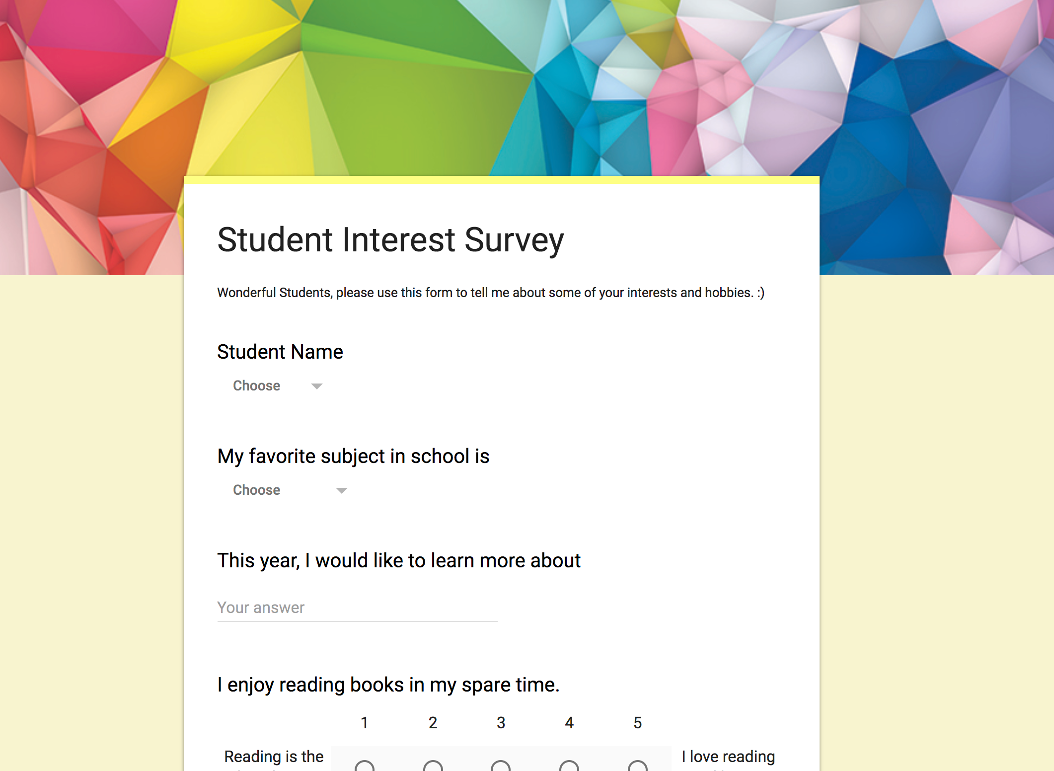 Google Forms in the Classroom : 7 Steps (with Pictures) - Instructables