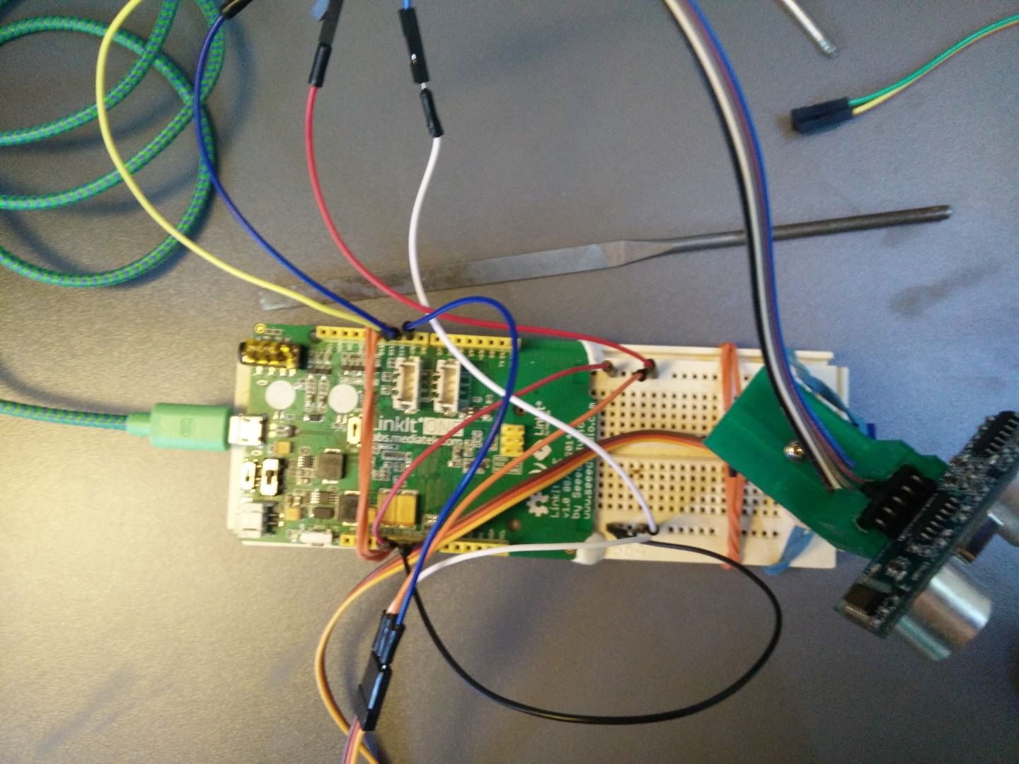 LinkIt ONE Radar Scanner : 9 Steps - Instructables