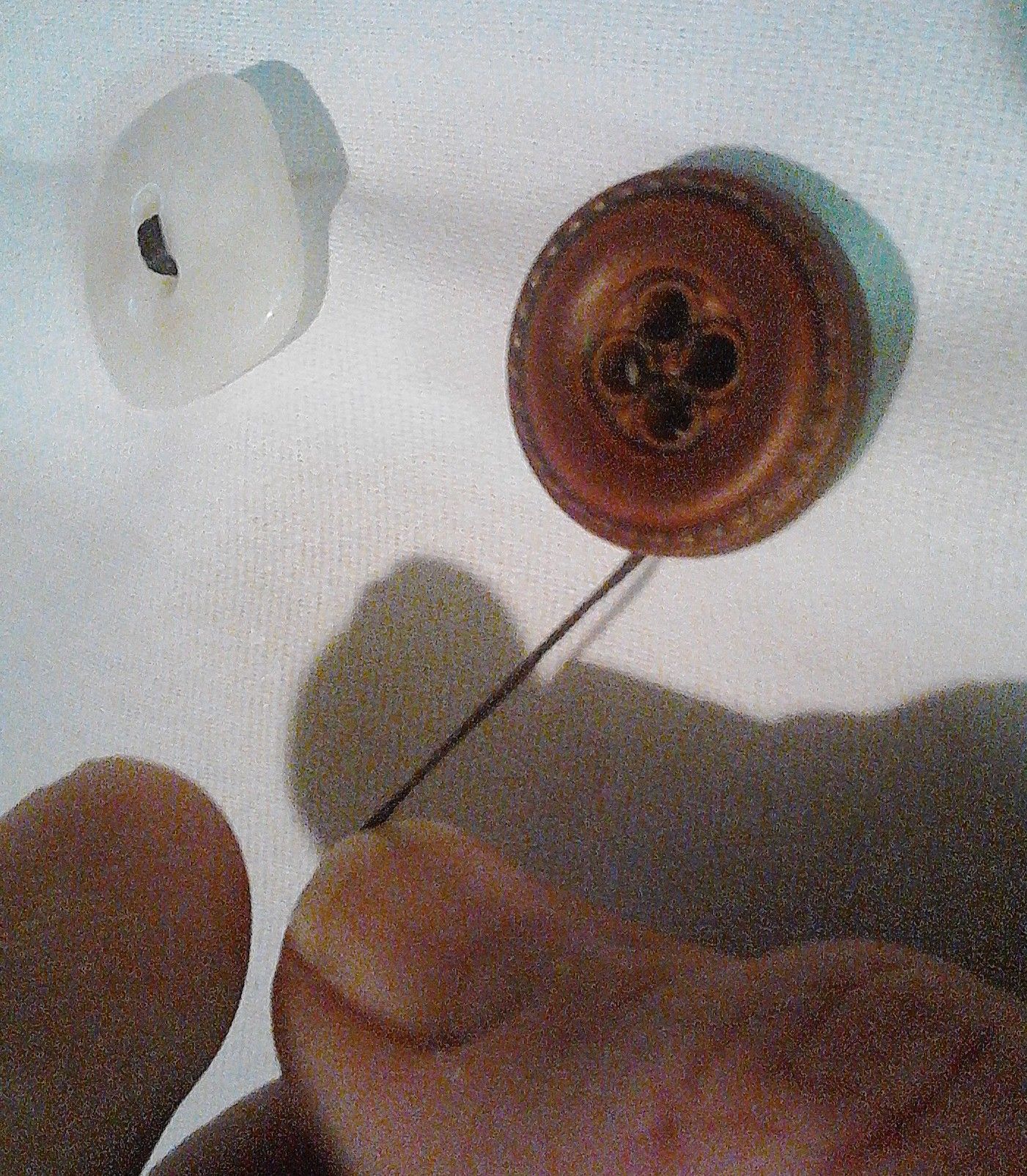 How to Professionally Sew on a Button by Hand : 14 Steps - Instructables