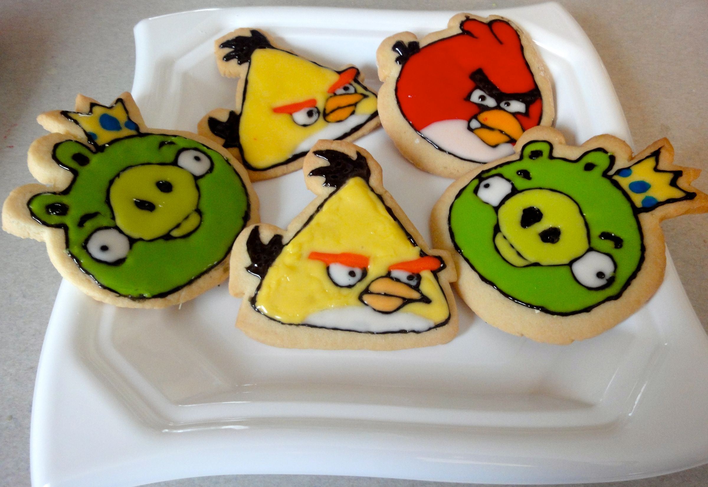 Angry Bird Cookies : 3 Steps (with Pictures) - Instructables
