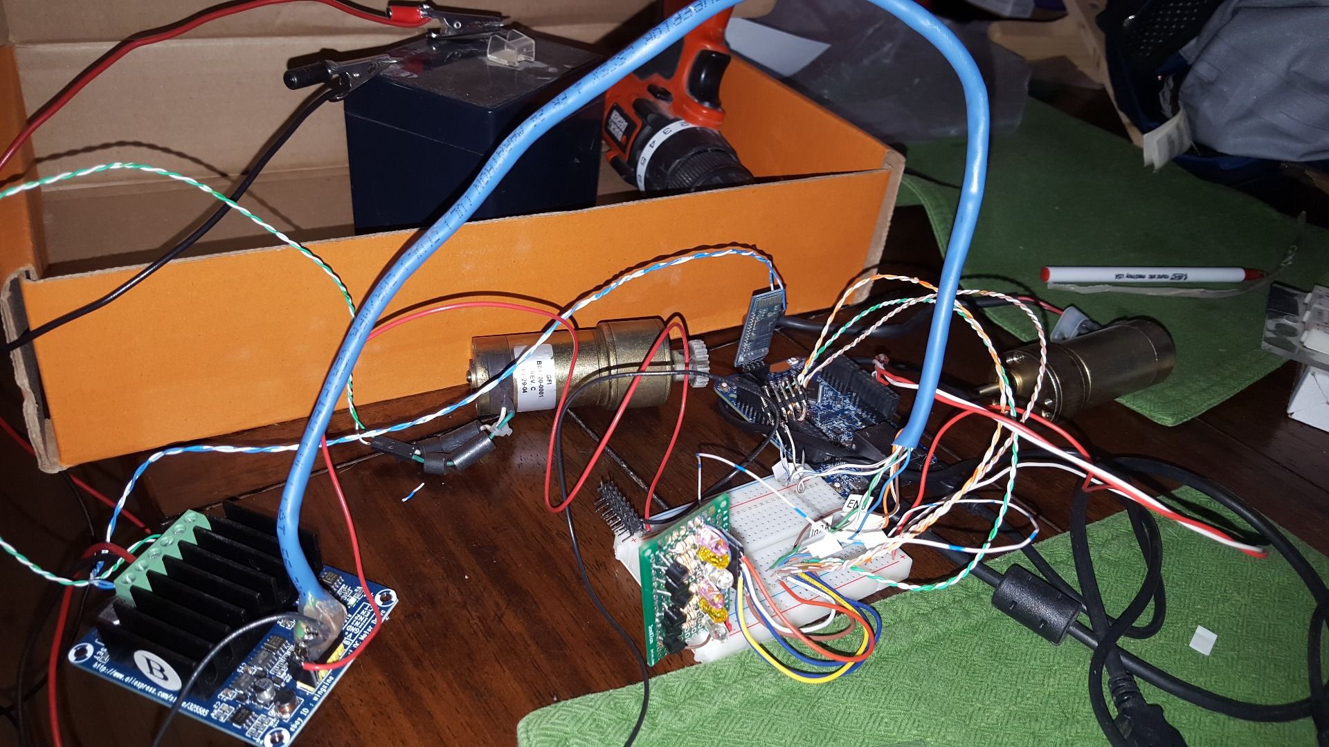 Basic Tank-drive Robot Control Over Bluetooth Using Mbed With the ...