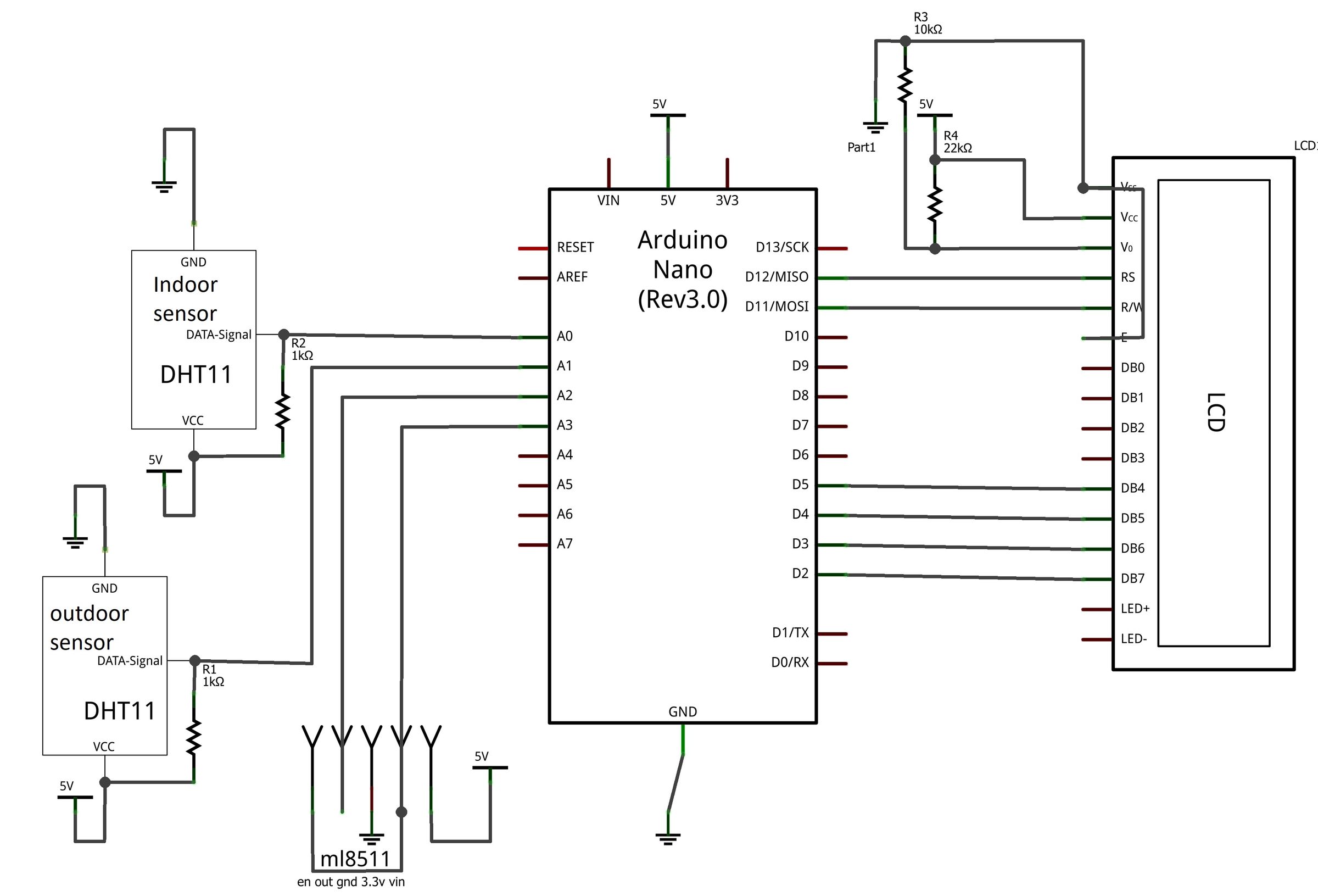 Arduino Weather Monitor : 7 Steps (with Pictures) - Instructables